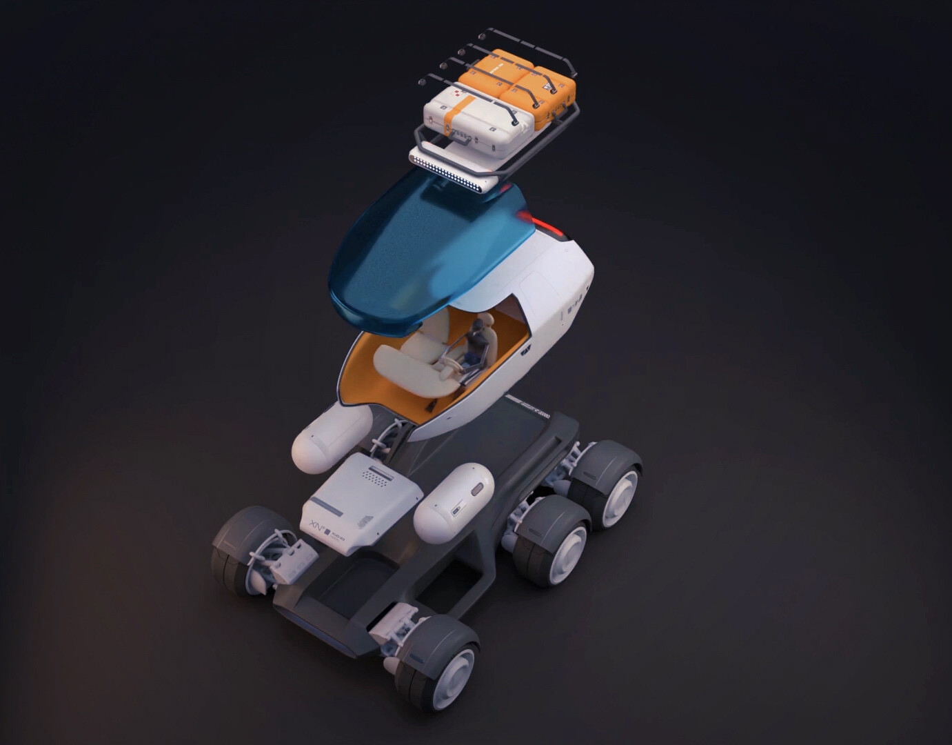 ArtStation - Modular Rover
