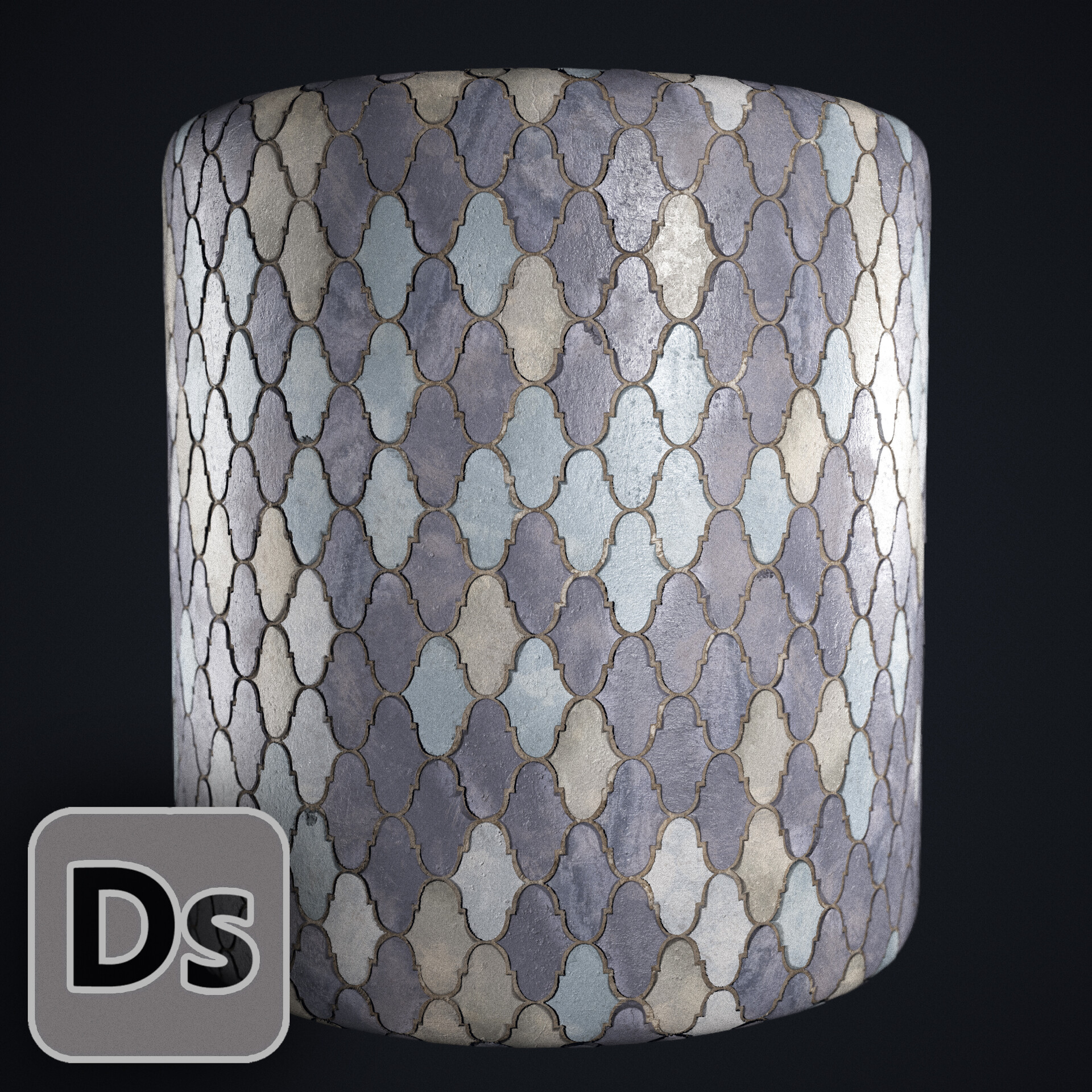 ArtStation - Brick Floor Material Study#2