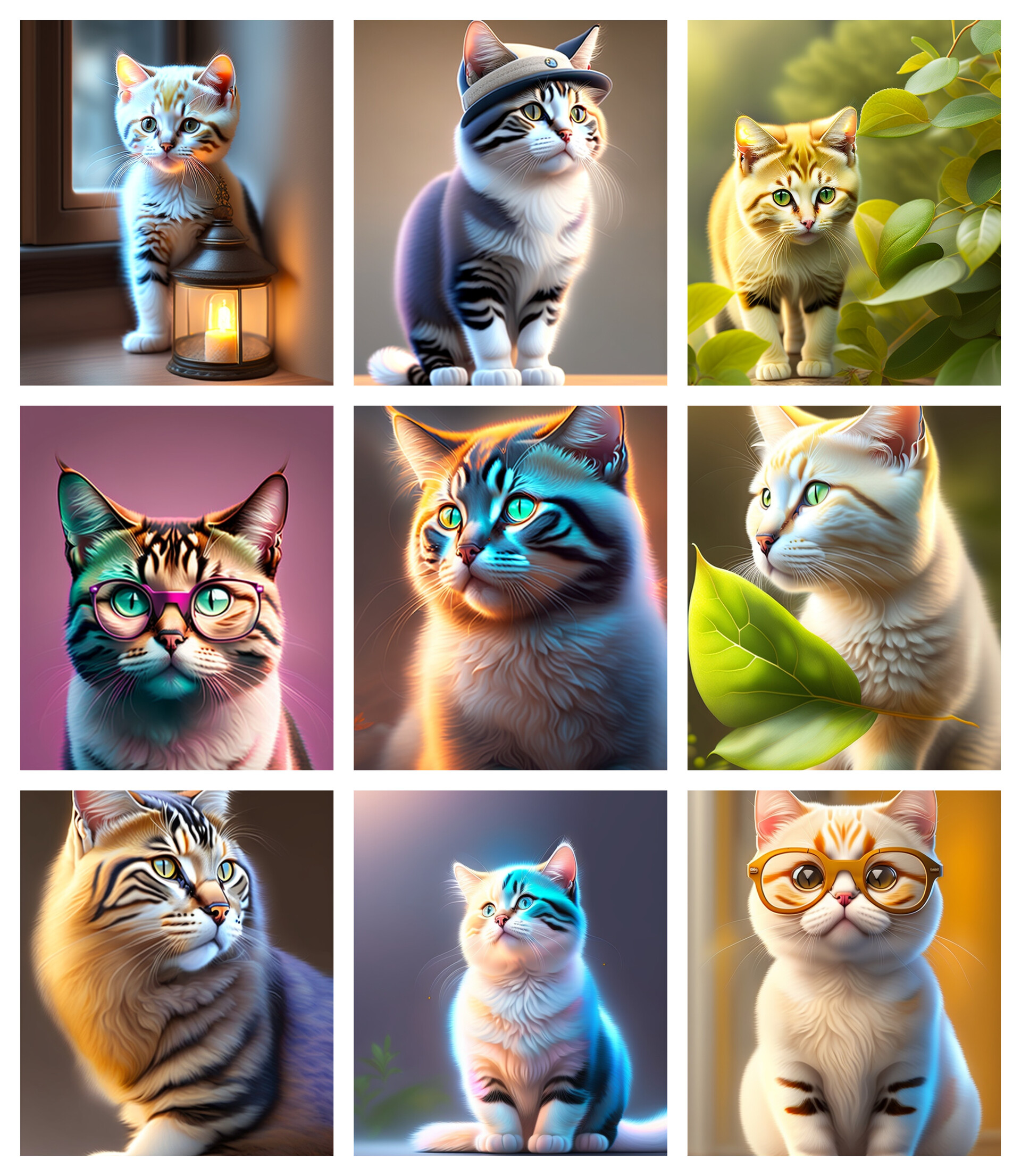 ArtStation - 32 Amazing Cat Pictures, High quality pictures, Different ...