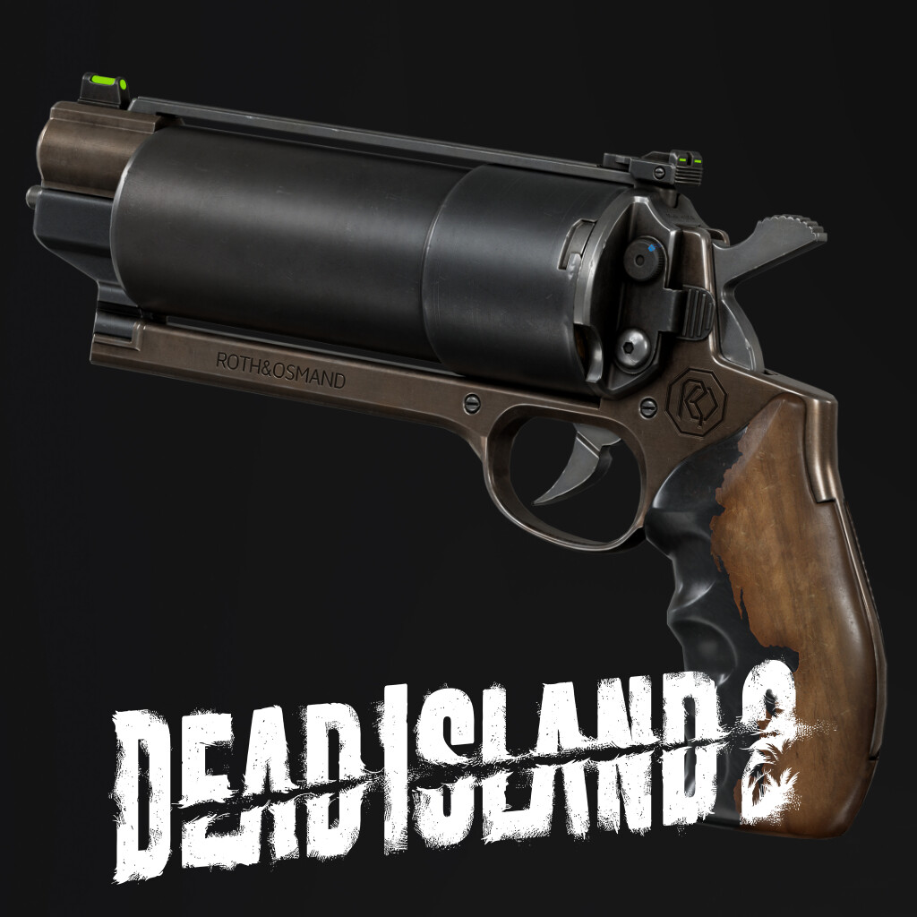 ArtStation - Dead Island 2 - Legendary Revolver