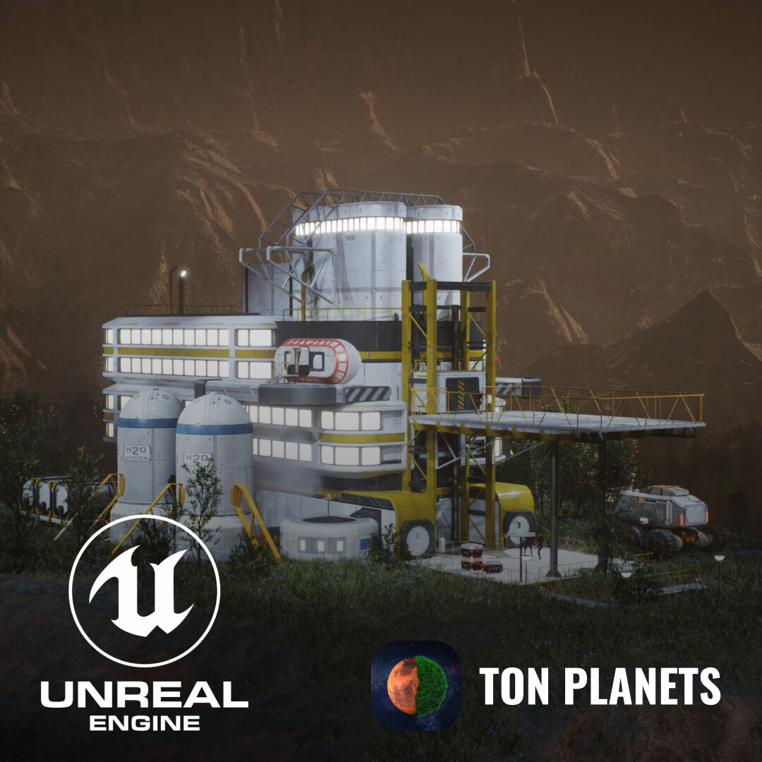 ArtStation - Processing factory | Unreal Engine 5.2