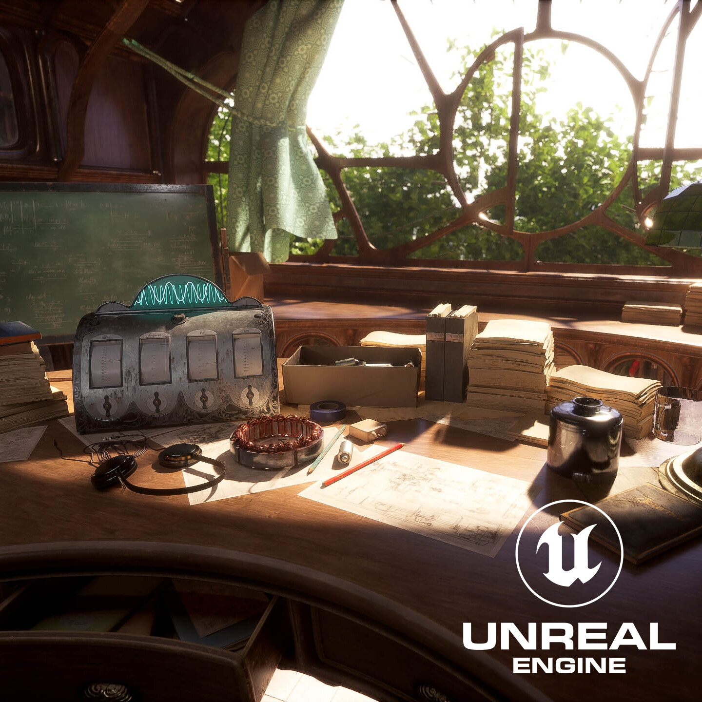 ArtStation - Scientist's workplace - Unreal Engine 5 environment