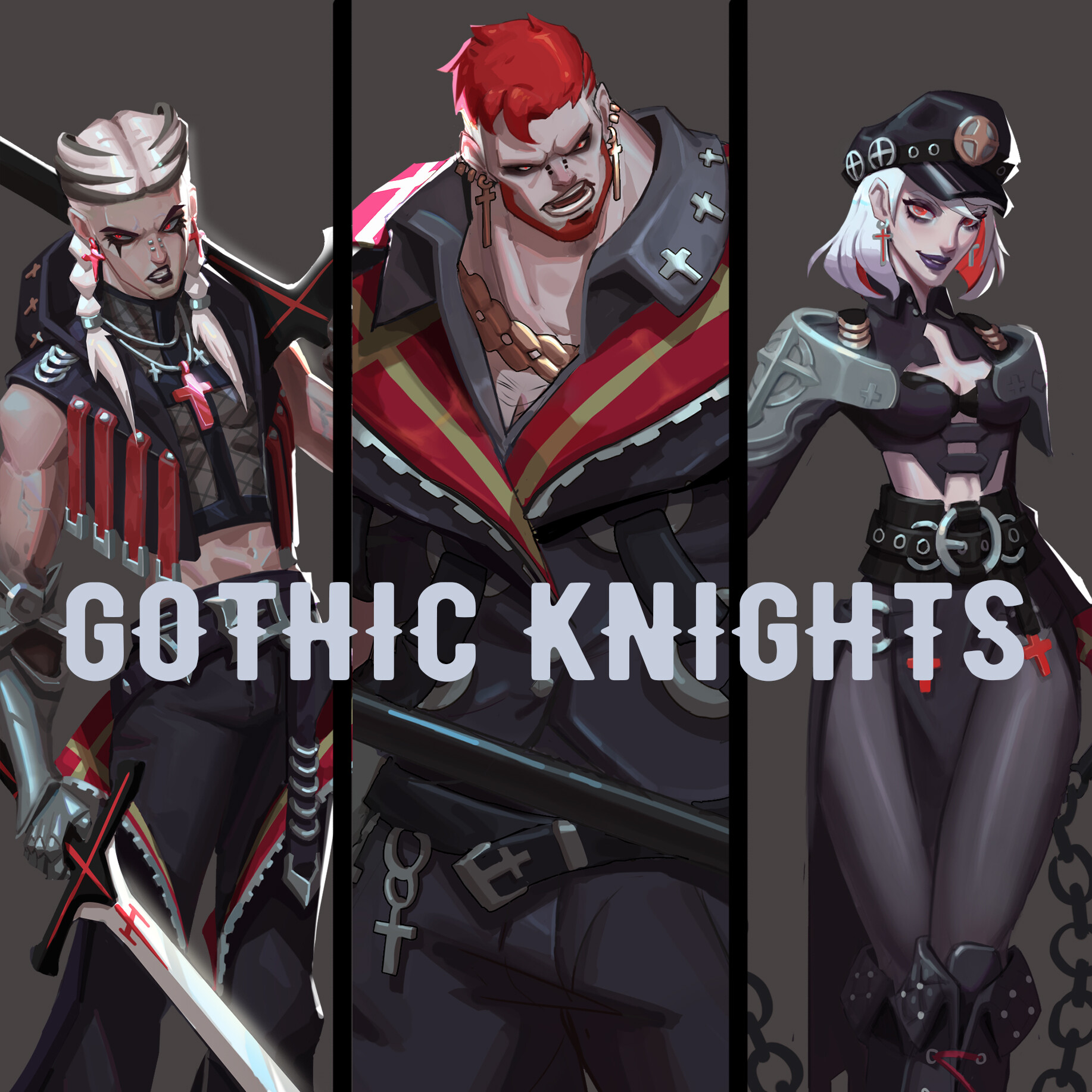ArtStation - Gothic Knight
