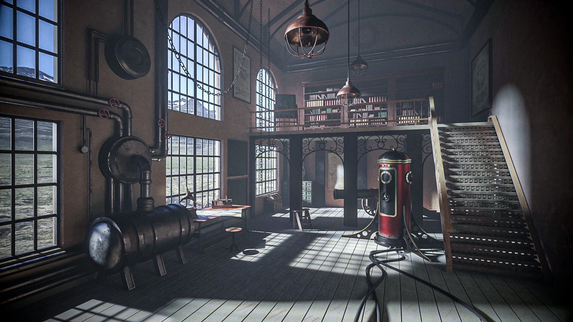 ArtStation - - STEAMPUNK - Environment