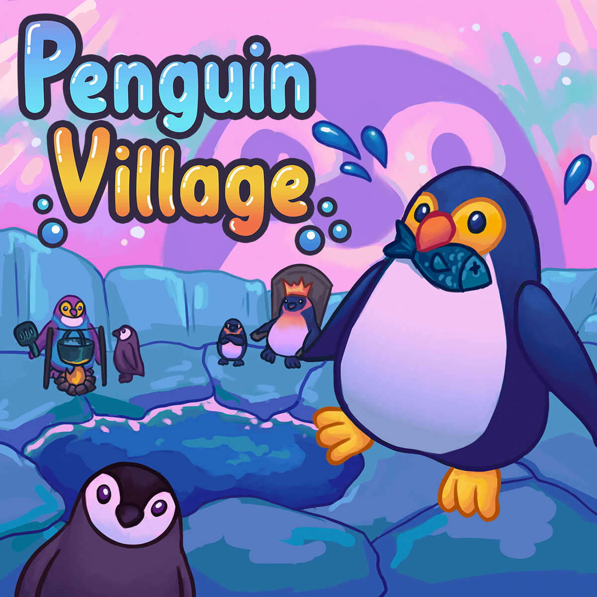 ArtStation - Penguin Village 3D Models