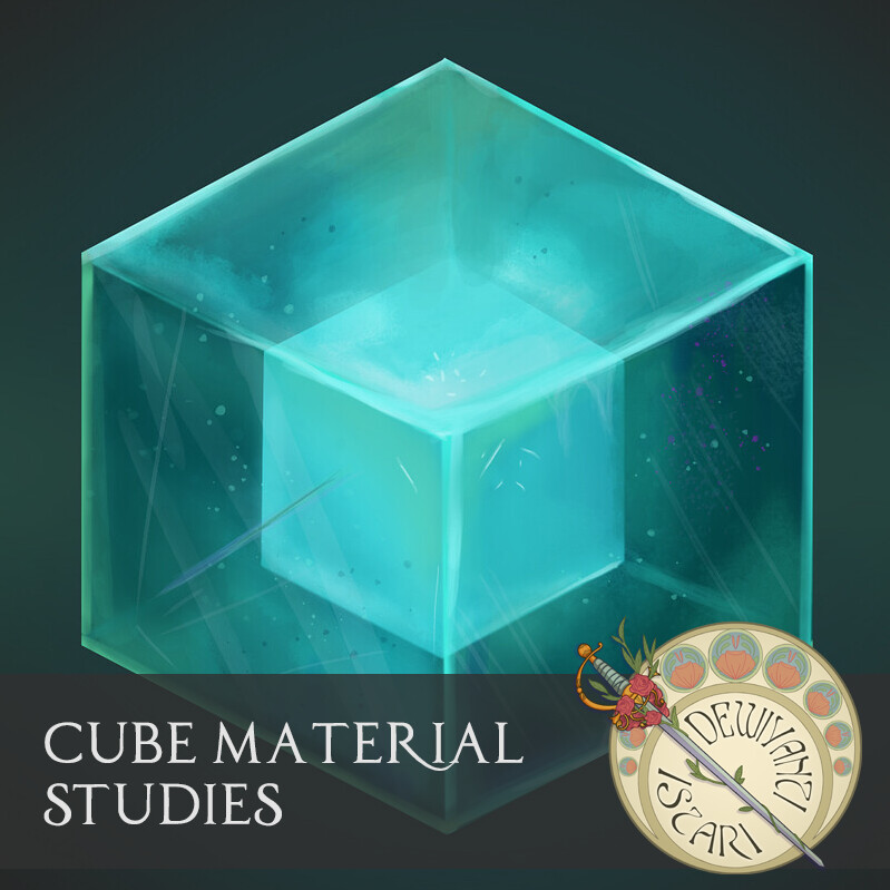 Dewiyanti Istari Binte Dahlan - Material Cube Studies