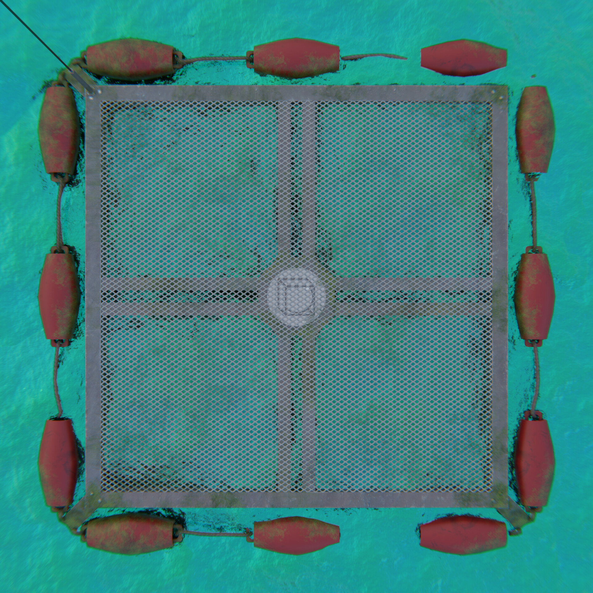 ArtStation - Floating Water Platform 3D | Game ready asset