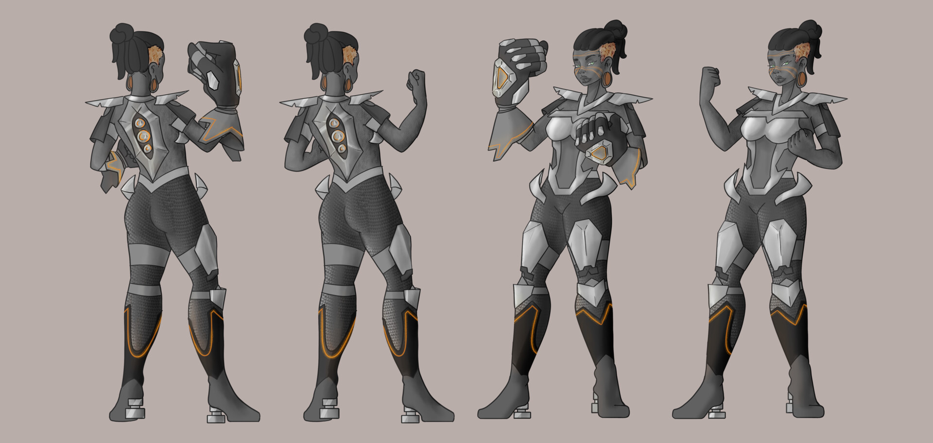 ArtStation - Warrior design