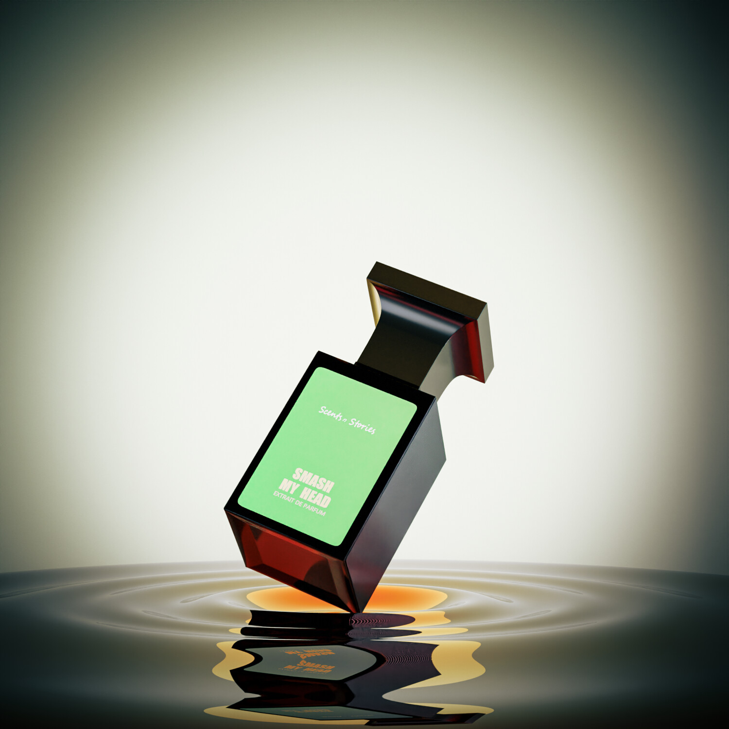 ArtStation - Perfume Bottle 3D Model.