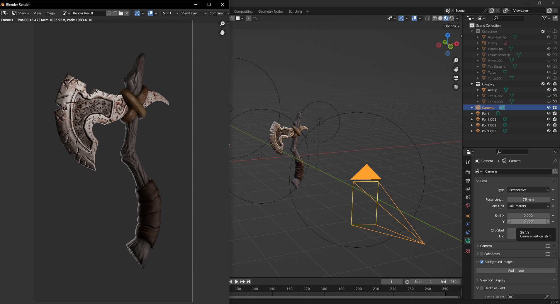 ArtStation - Stylized game ready Viking Axe