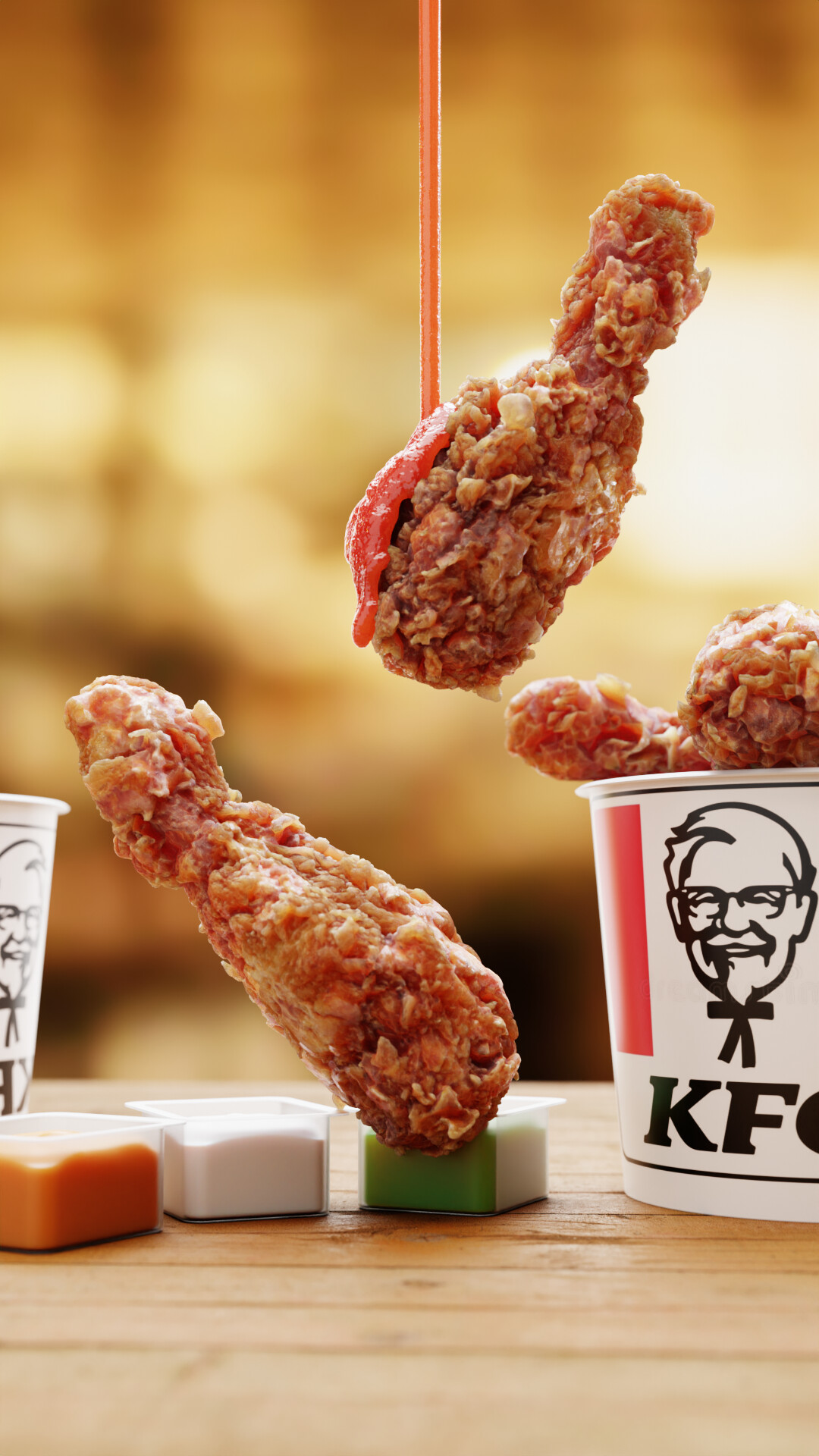 ArtStation - KFC Crispy Chicken