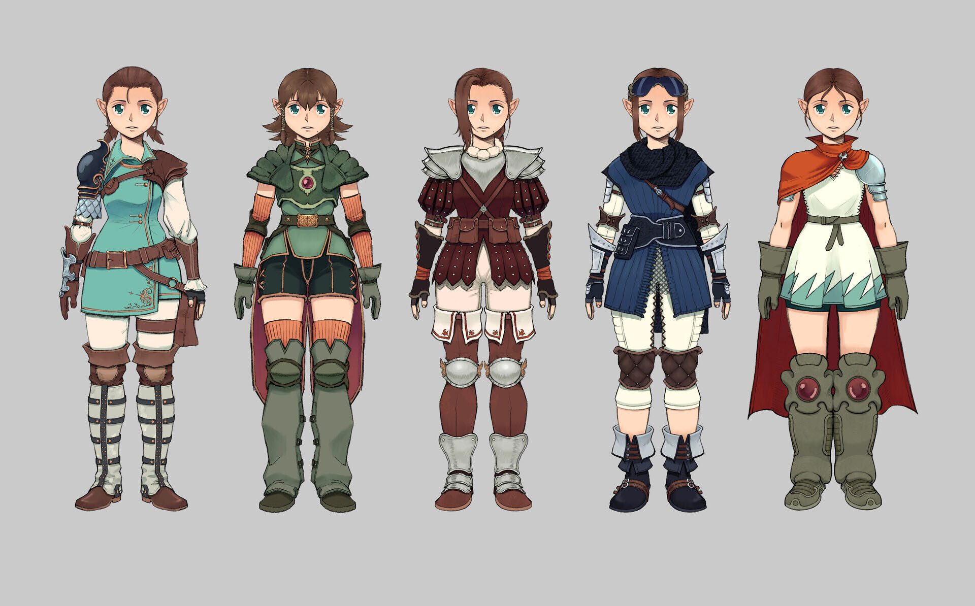 ArtStation - Fantasy Warrior Character Design