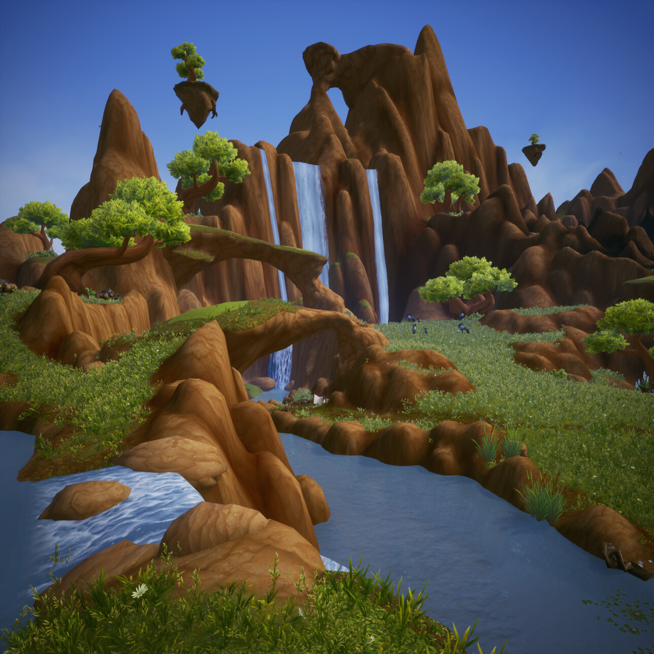 ArtStation - Fan Art - Level Design Study - Nagrand