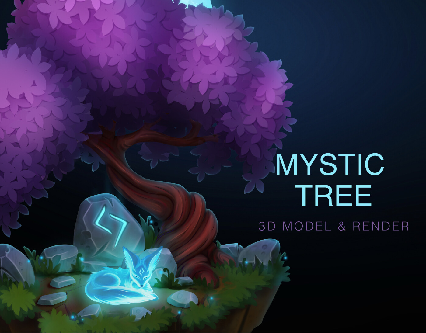 ArtStation - Mystic tree