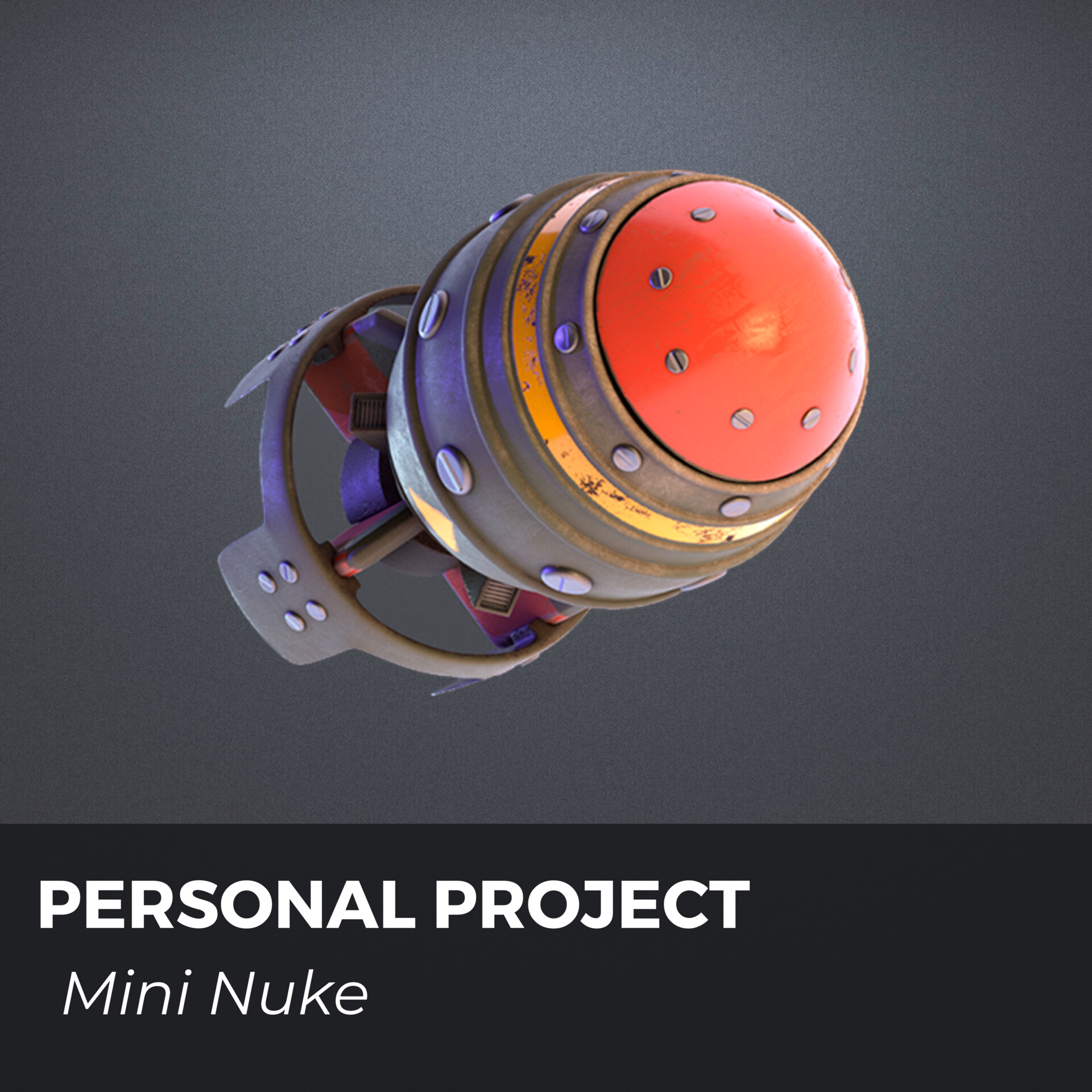 ArtStation - Mini Nuke from Fallout
