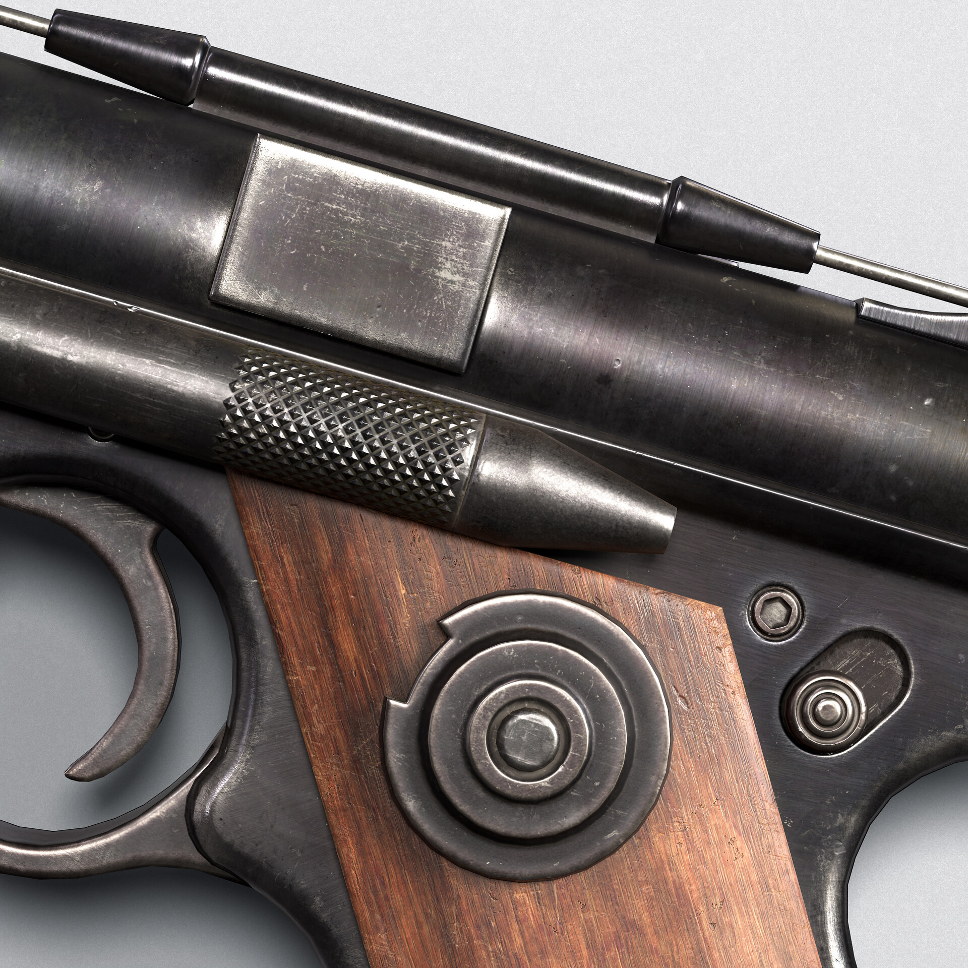 ArtStation - DT-12 Heavy Blaster Pistol Star Wars Gun