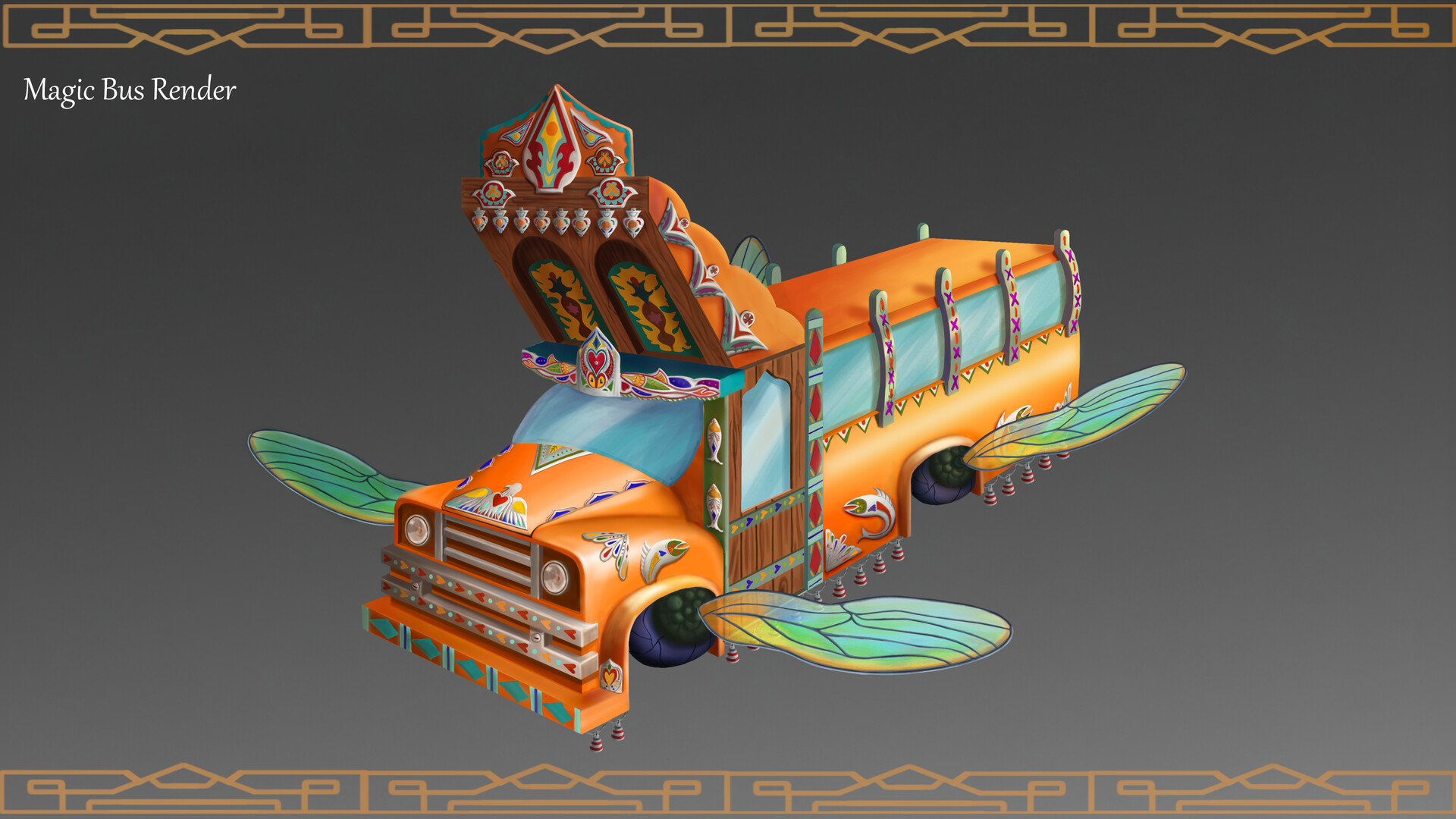 ArtStation - Magic Bus