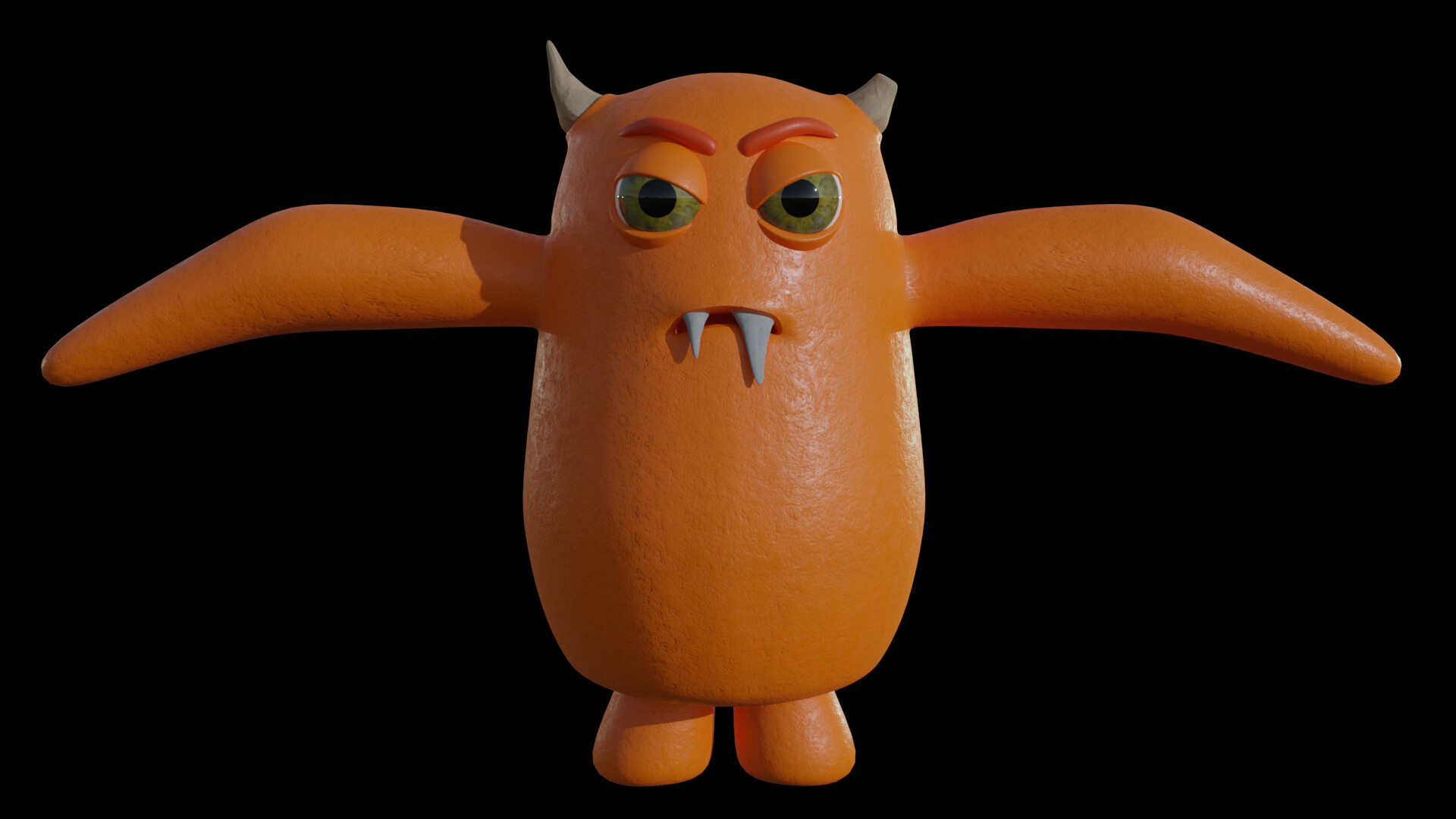 ArtStation - Elliot the Monster from 'ODD'