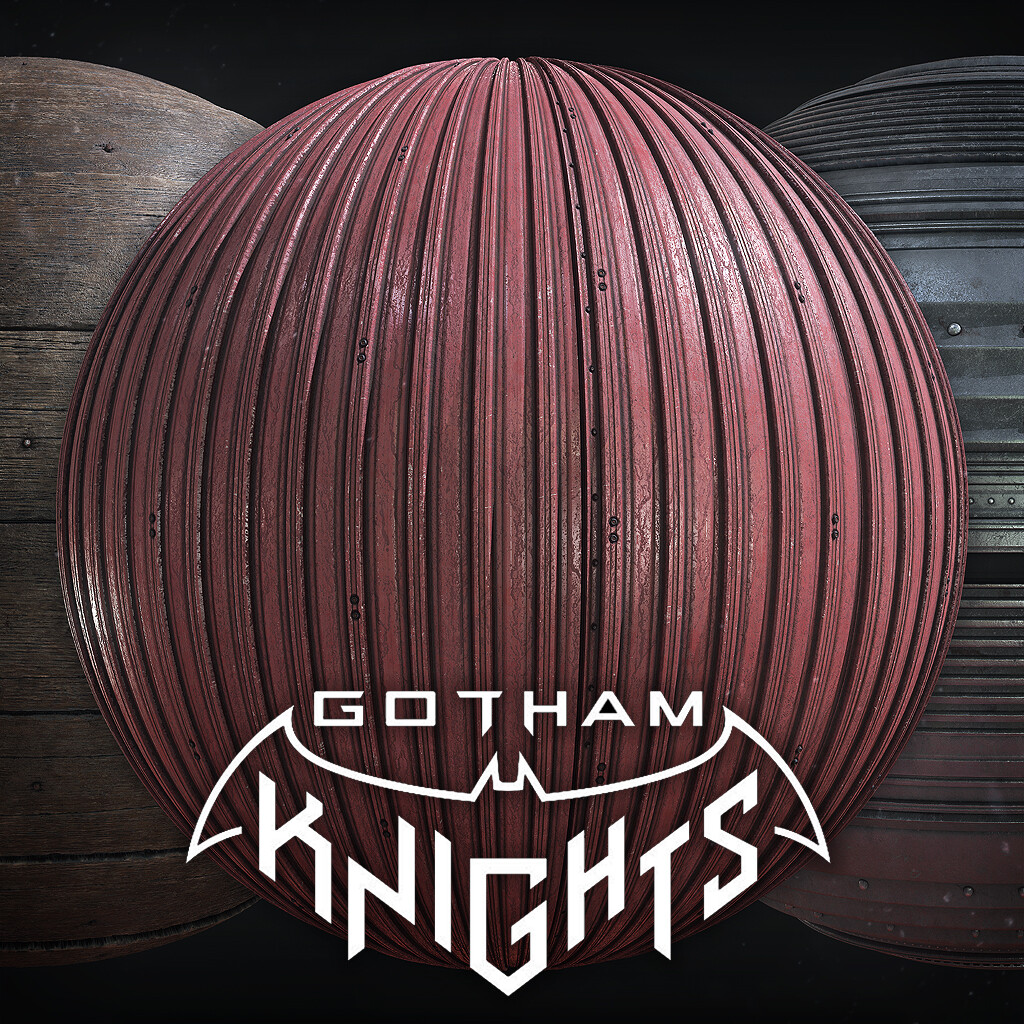 ArtStation - Gotham Knights - Industrial Materials - by Jonathan BENAINOUS