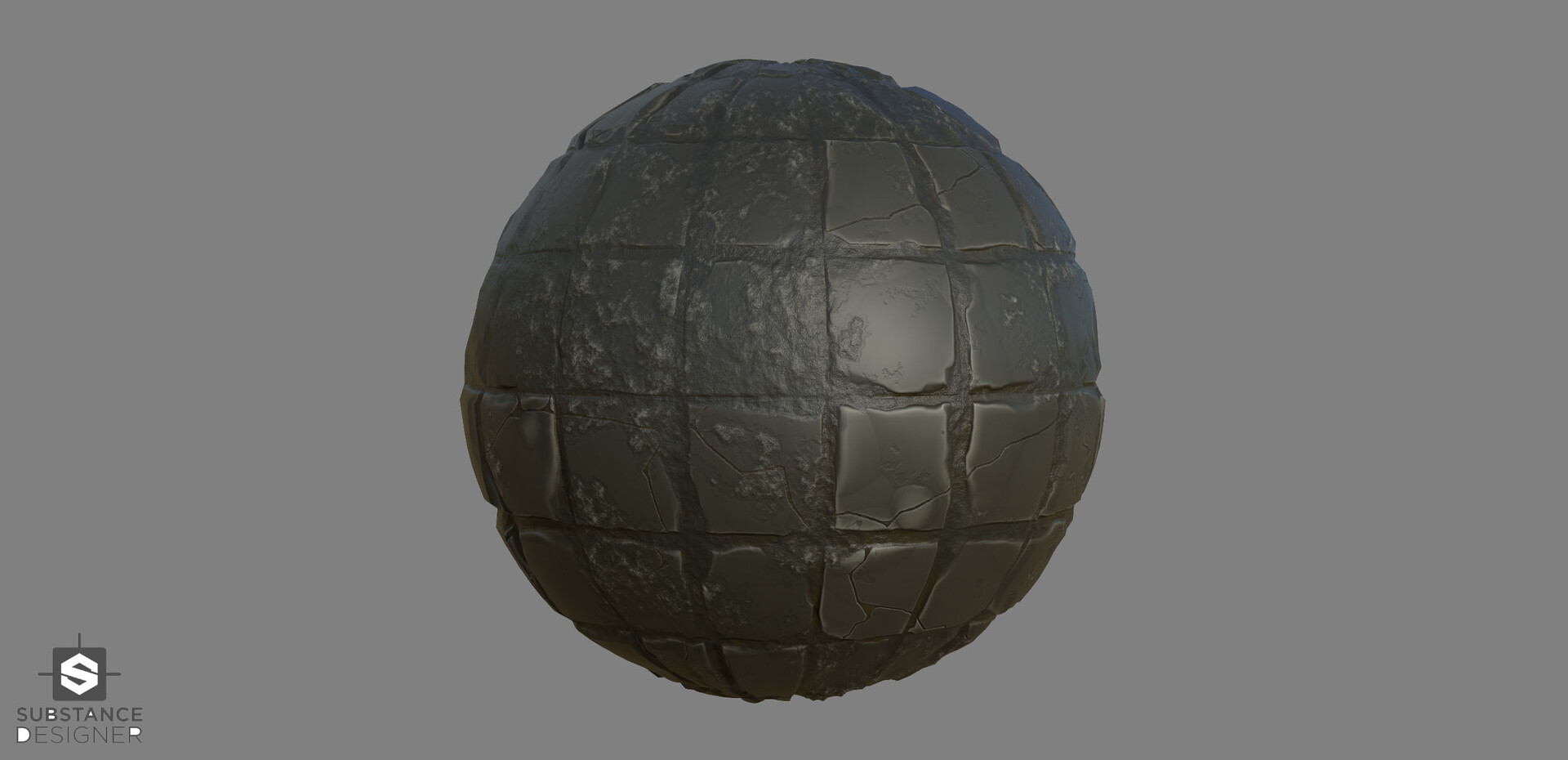 ArtStation - Stylized Damaged Floor Tiles Practice