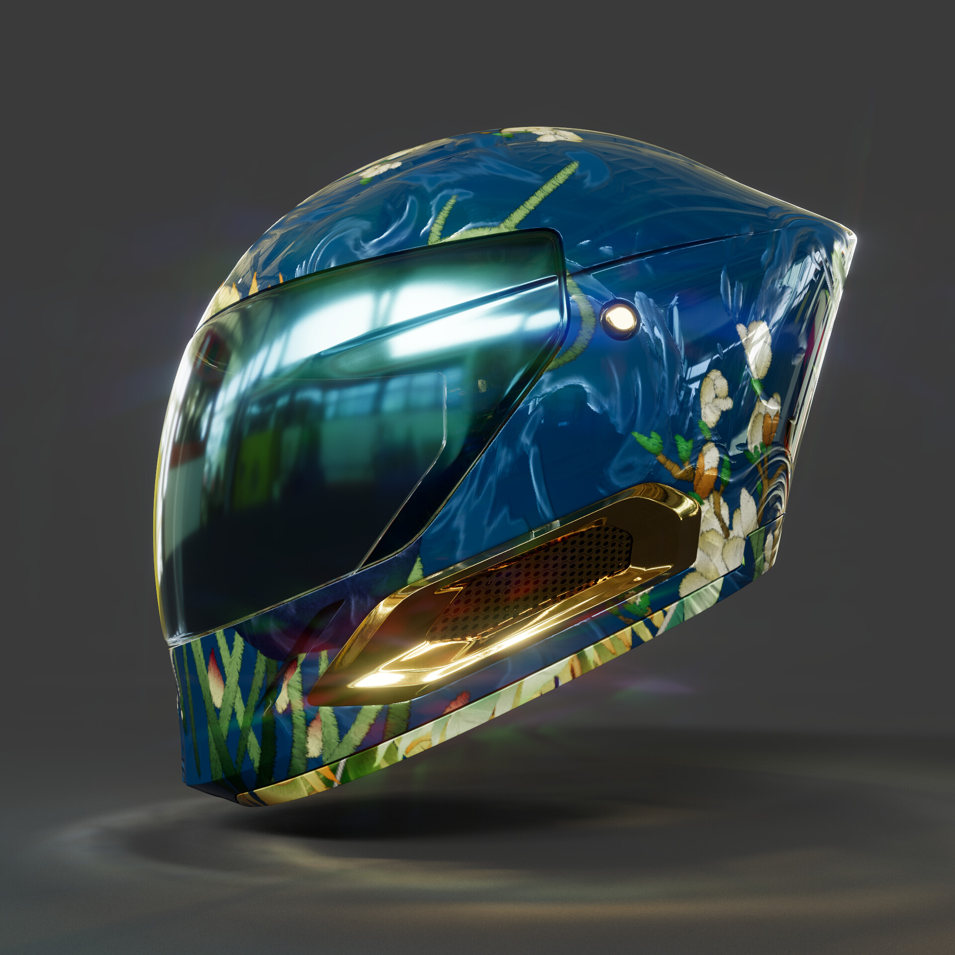 ArtStation - Racing Helmet Concept