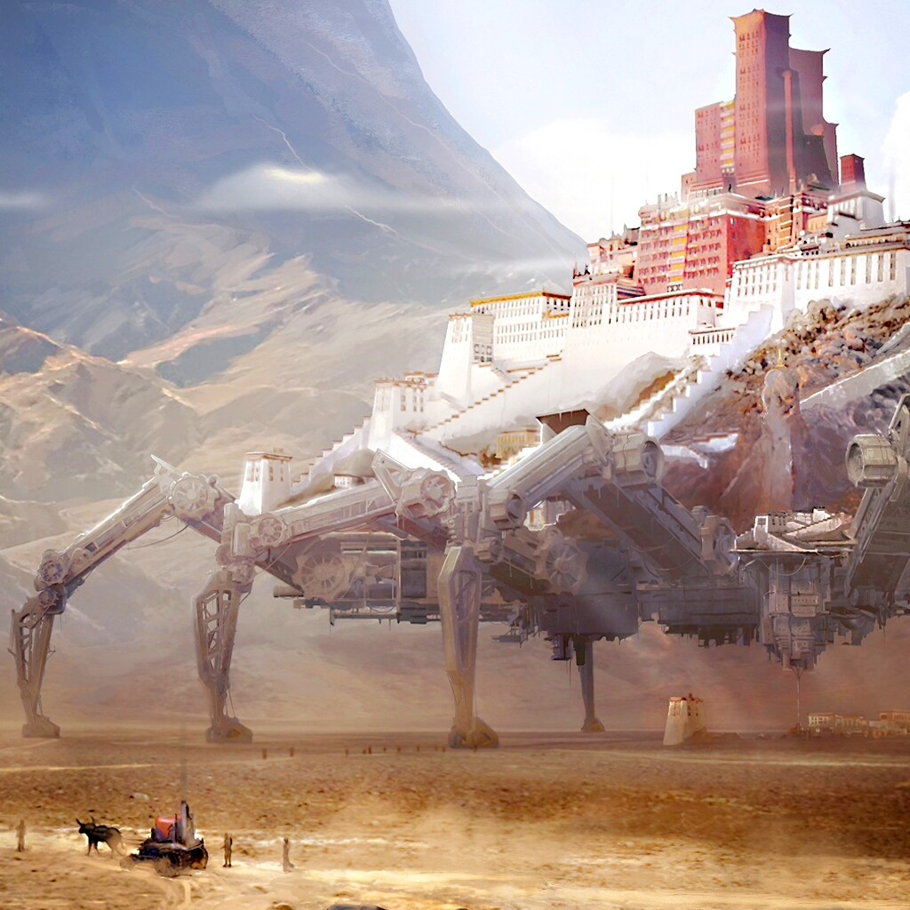 ArtStation - Forbidden Traction City Concept