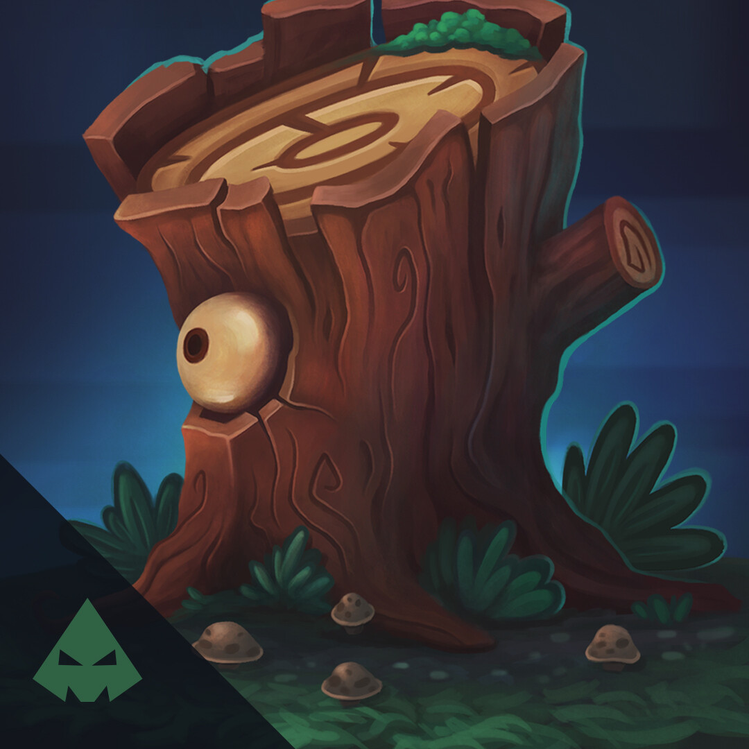 ArtStation - Tree Trunk Concepts