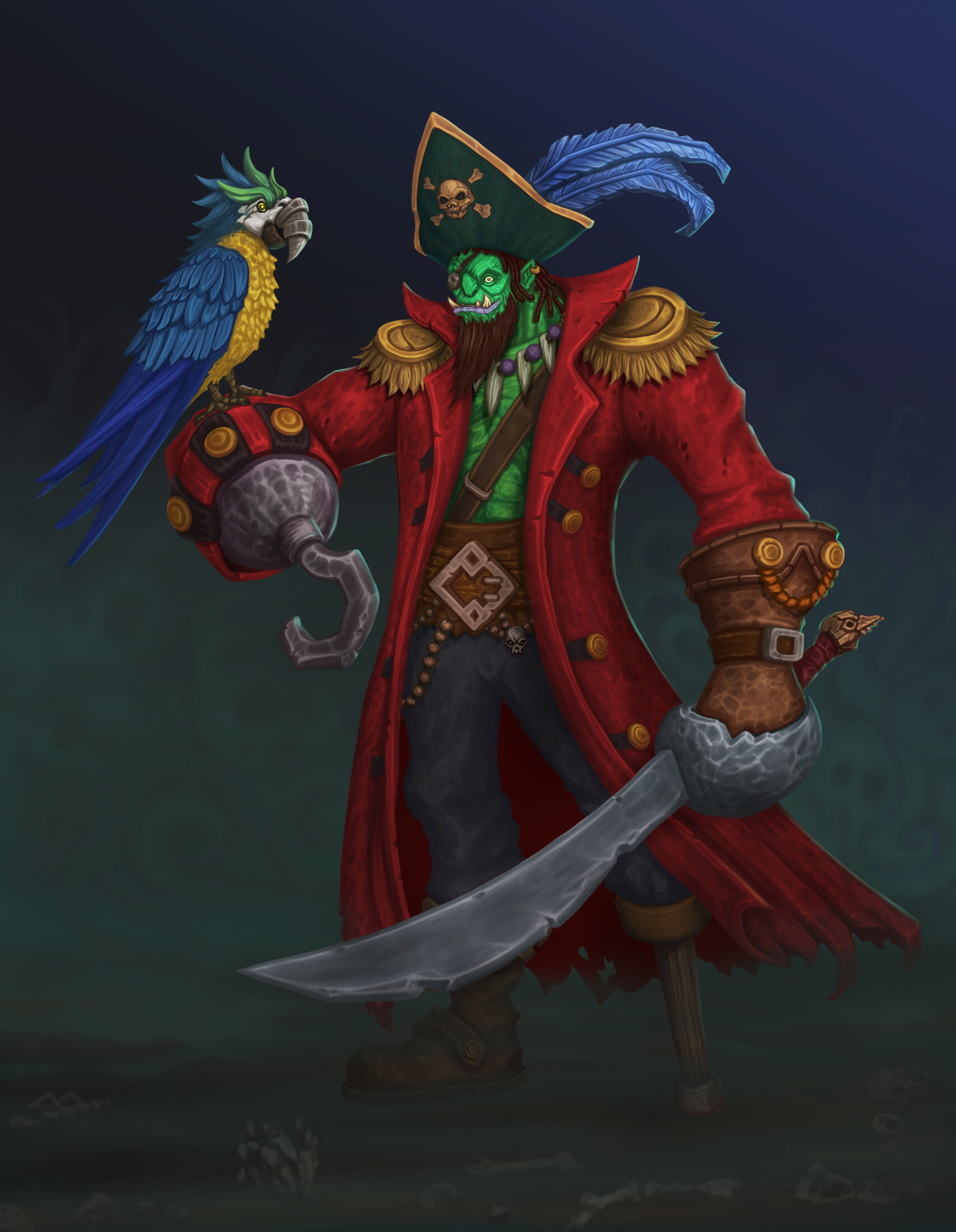 ArtStation - Captain Torrug Concept