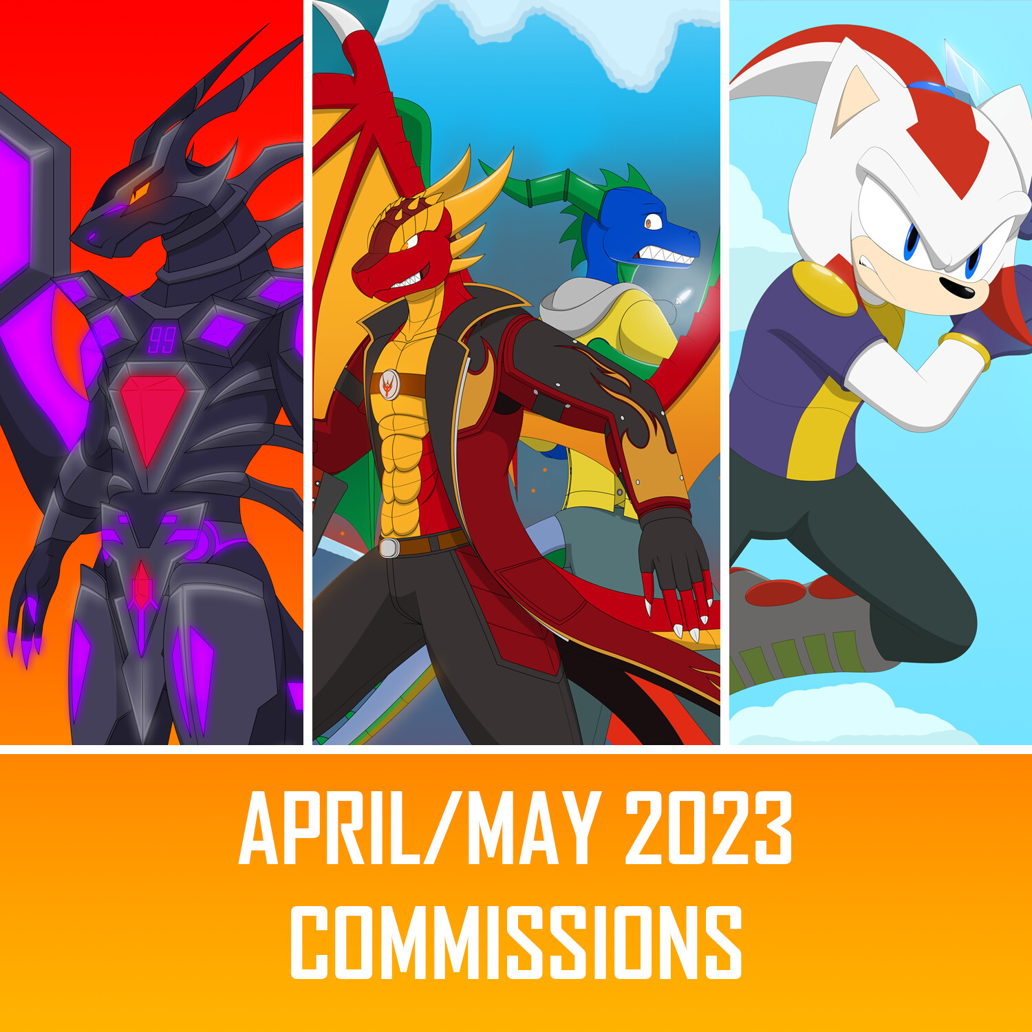 ArtStation - APRIL/MAY 2023 COMMISSIONS