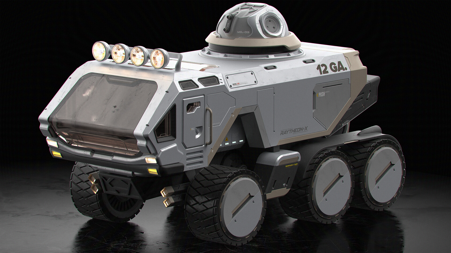 ArtStation - Moon Rover