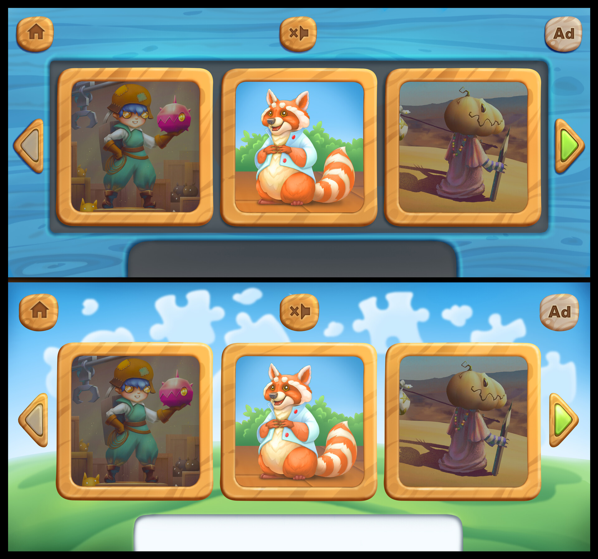 ArtStation - Casual interfaces