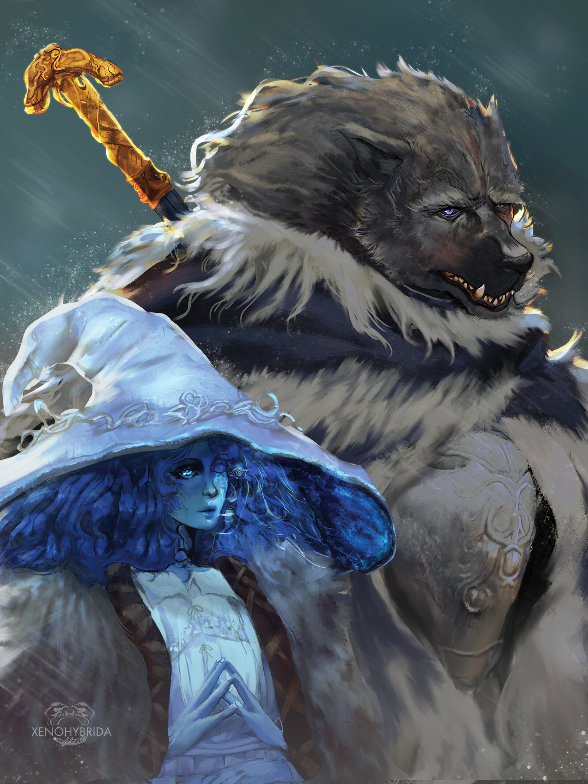 ArtStation - Blaidd and Ranni