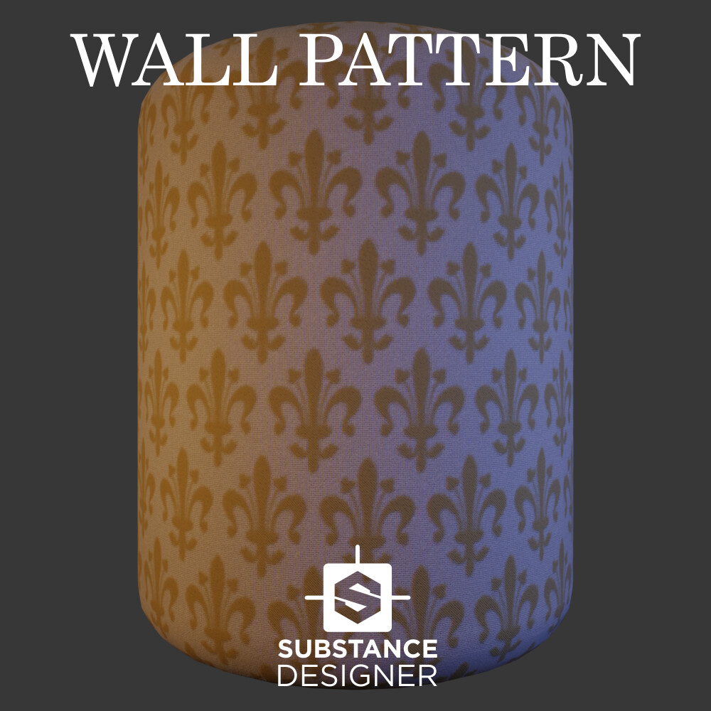ArtStation - Wall Pattern Material