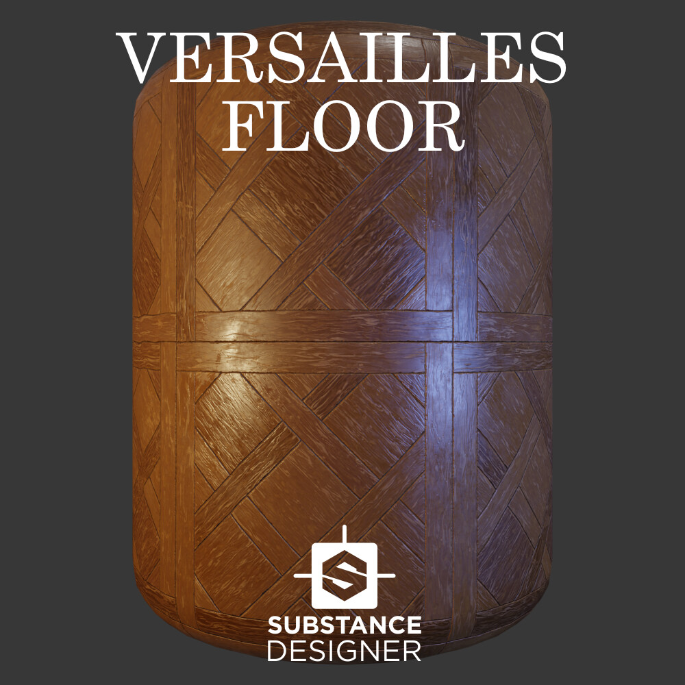 ArtStation - Versailles Floor Material