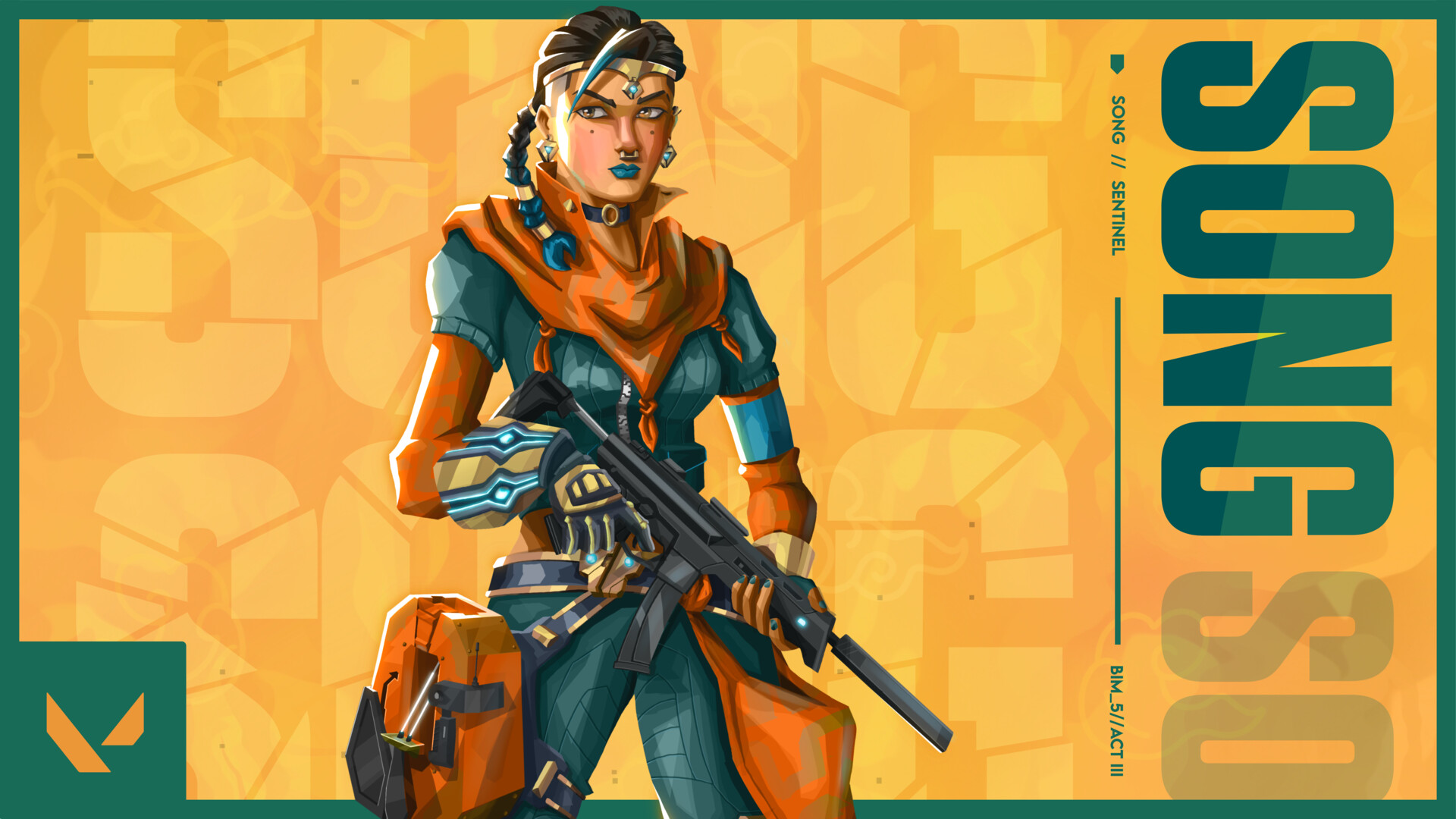 ArtStation - VALORANT Agent - Song (Fanmade)