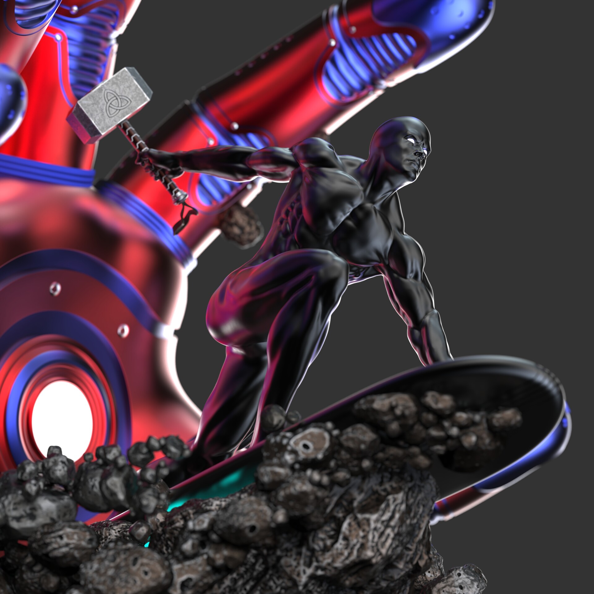 ArtStation - Silver Surfer