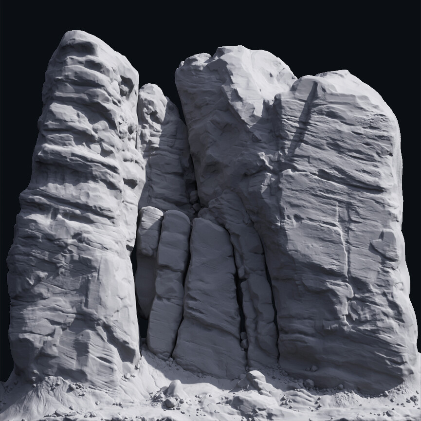 ArtStation - Coastal Cliffs