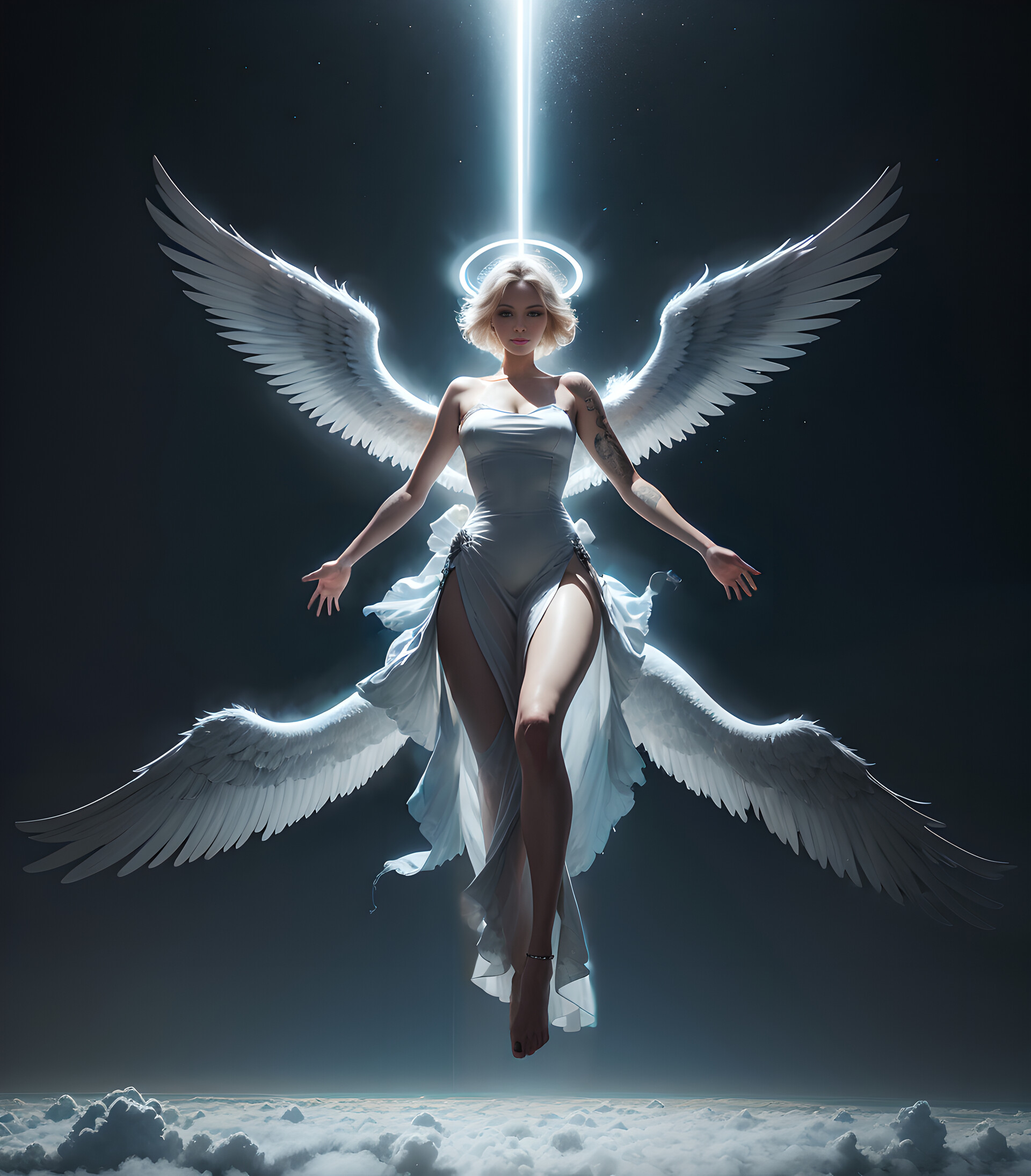 ArtStation - Neon Angel concept