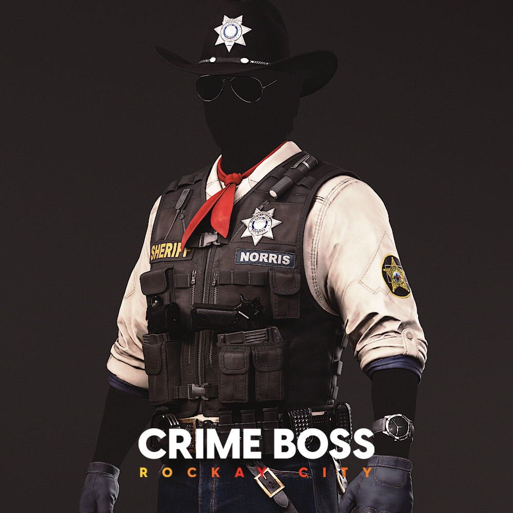 ArtStation - Characters from Crime Boss: Rockay City