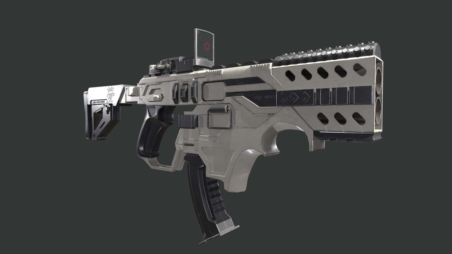 ArtStation - 007 scifi weapon