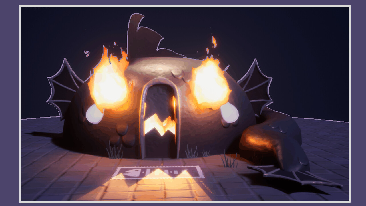 ArtStation - Undyne's House Fan Art