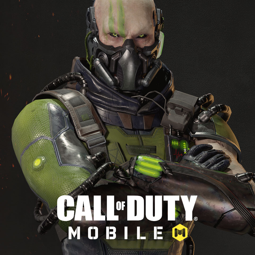 ENTANGLED Studio - In-game full pipeline character for Call of Duty Mobile