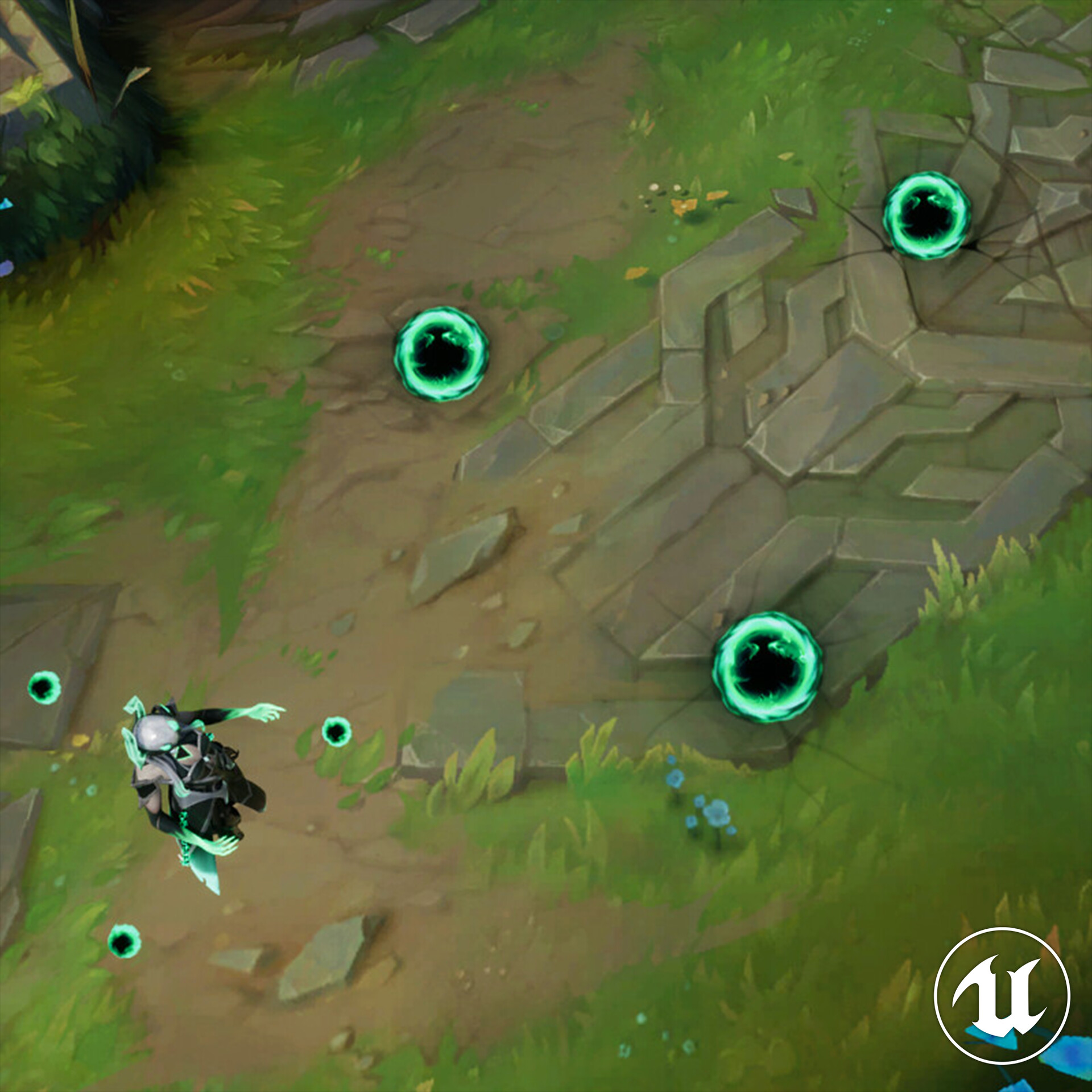 ArtStation - Ruined Syndra Skin - Q Spell VFX (FAN ART)