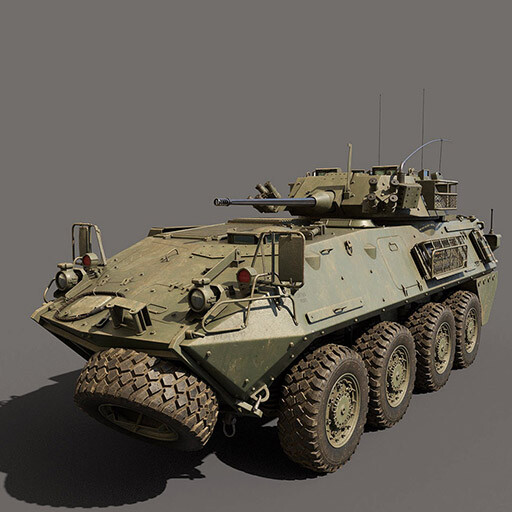 ArtStation - USMC LAV-25