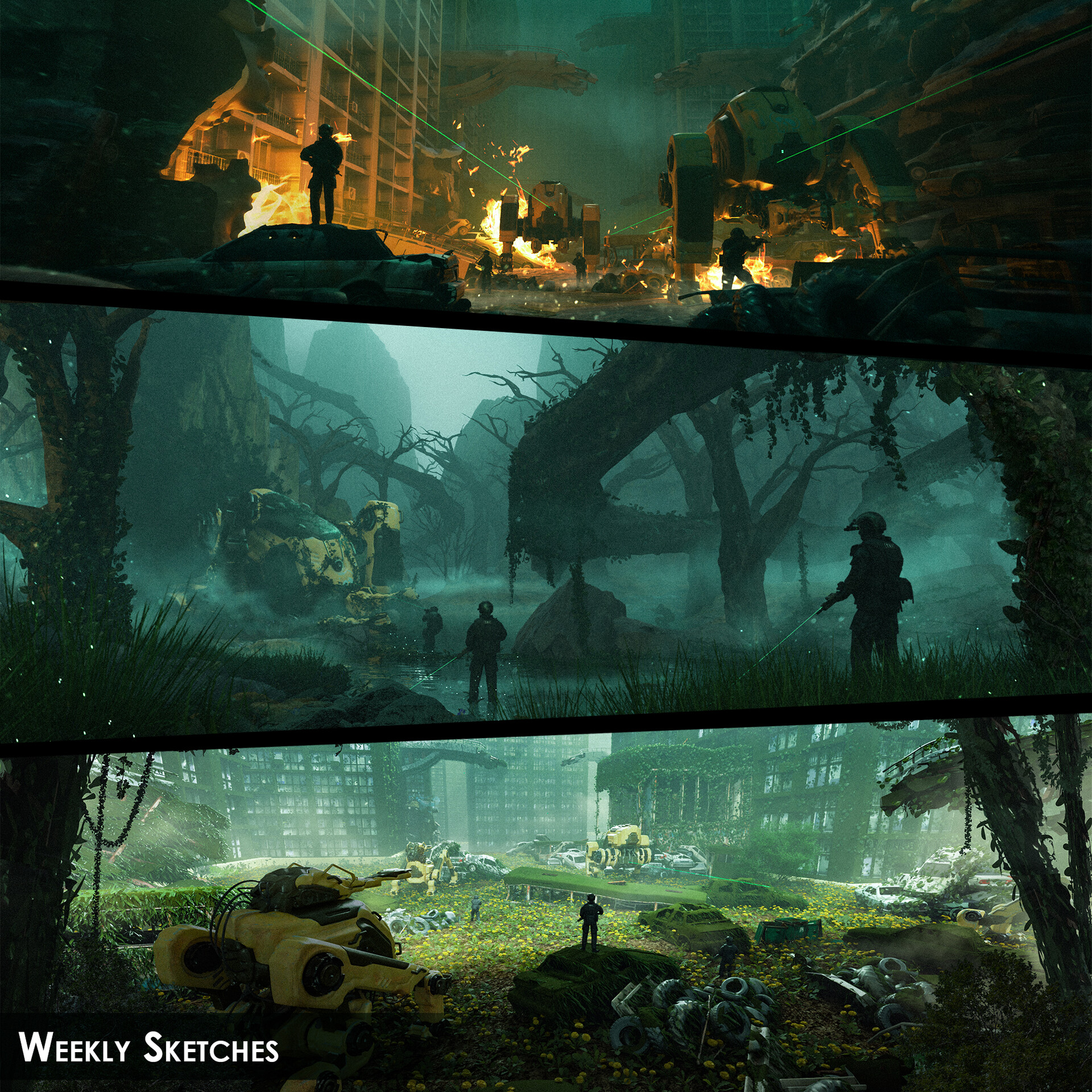 ArtStation - Weekly Sketches