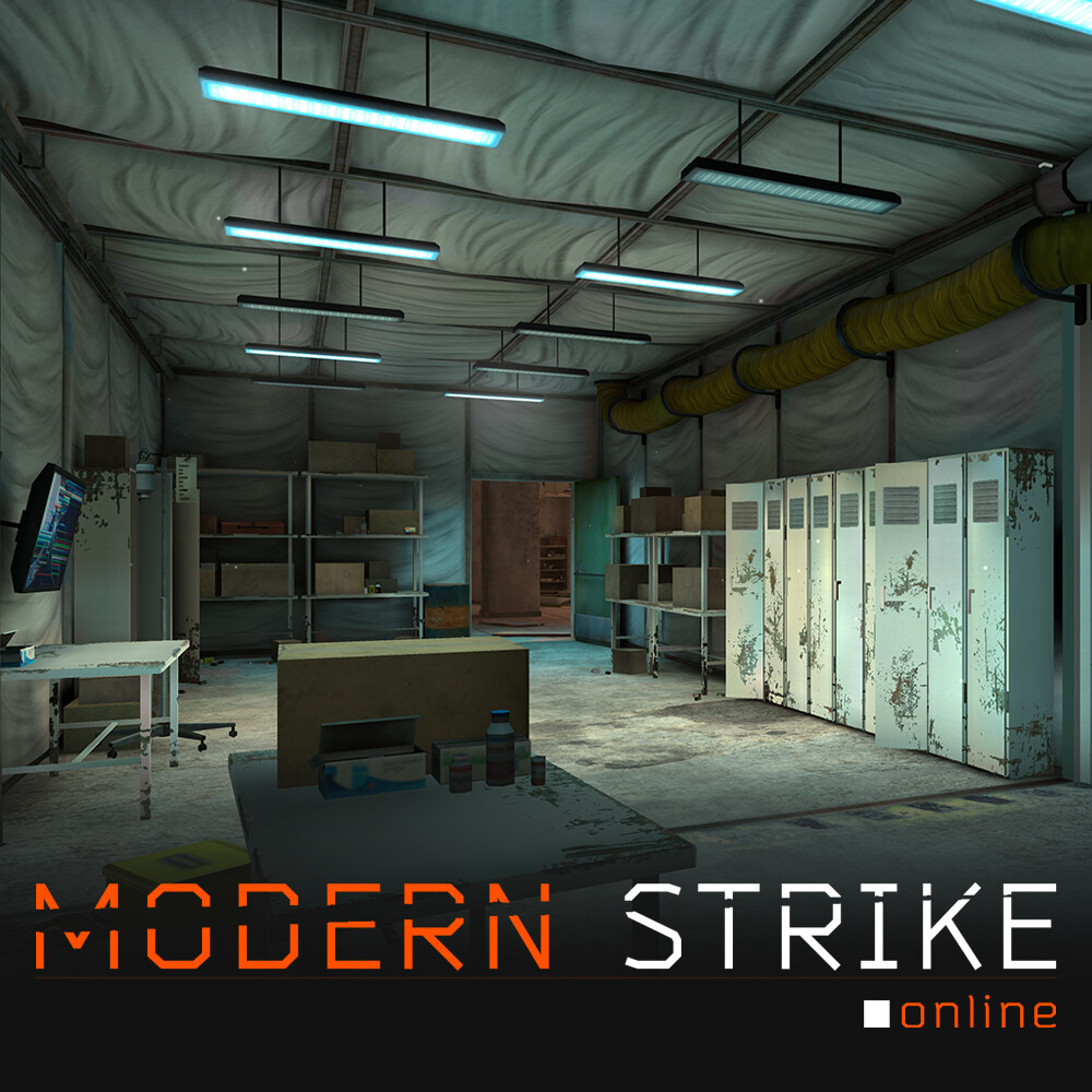 ArtStation - Modern Strike Online | Times Square (Interior)