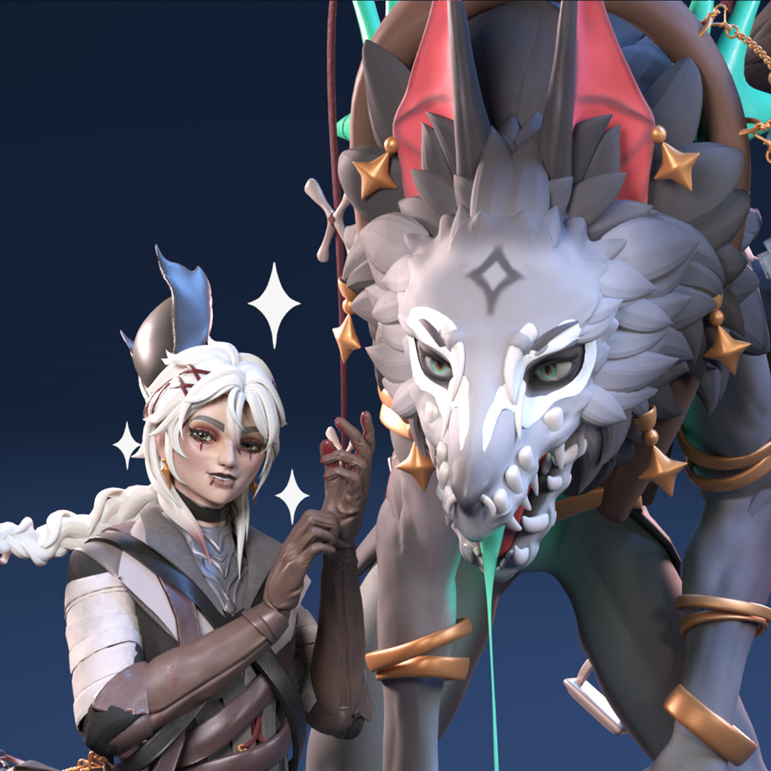 ArtStation - Bloodborne Witch Doctor