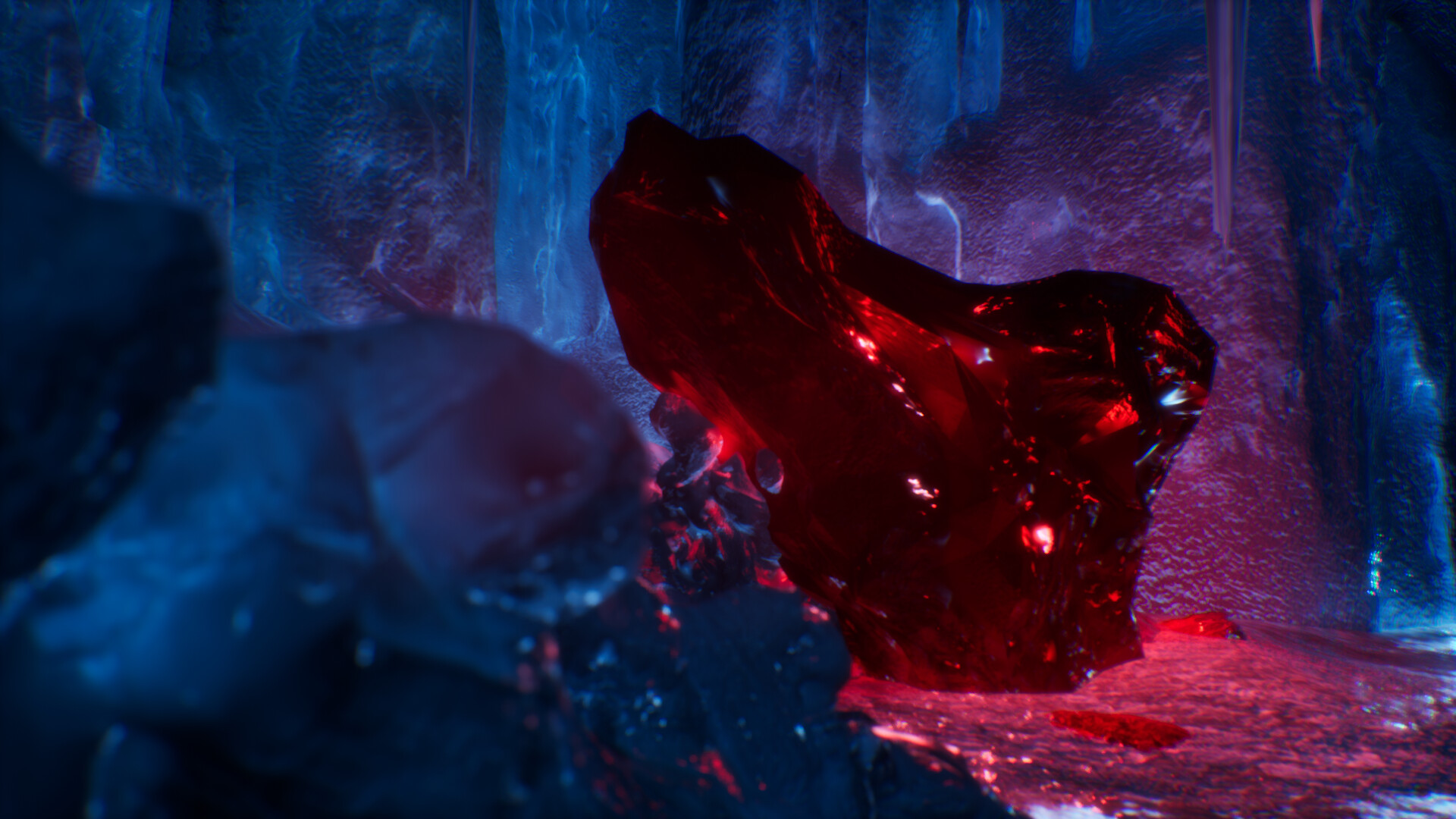 ArtStation - Crystal Heart Cave