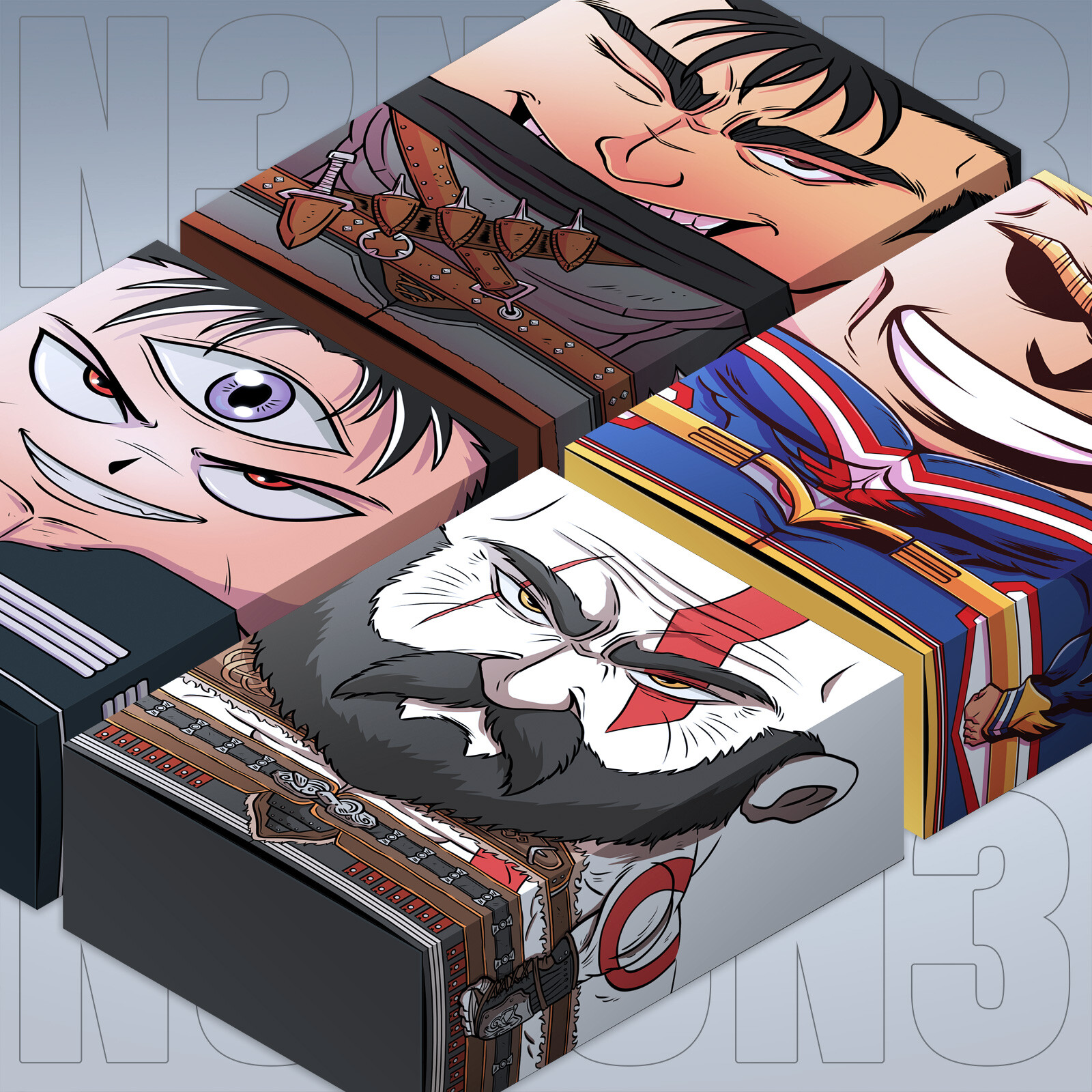 ArtStation - N3 Fanart Cubes
