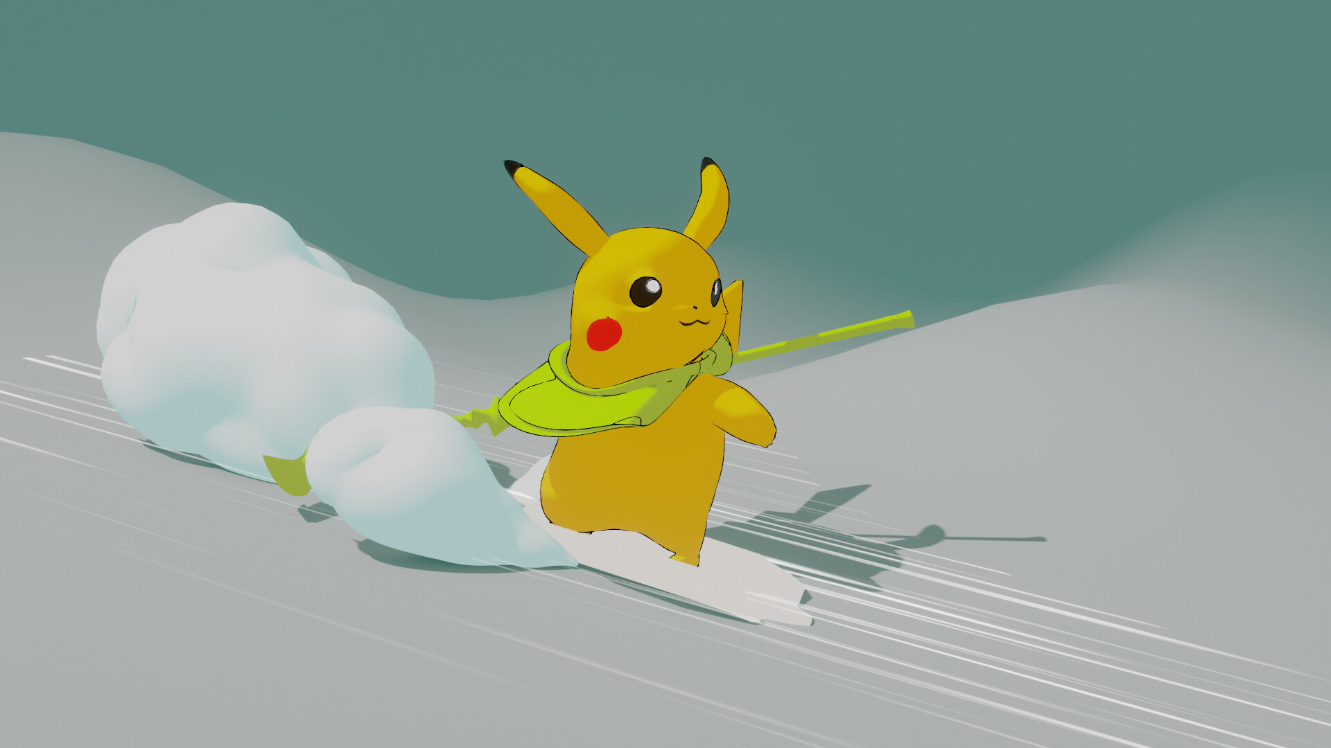 ArtStation - Pikachu Animation
